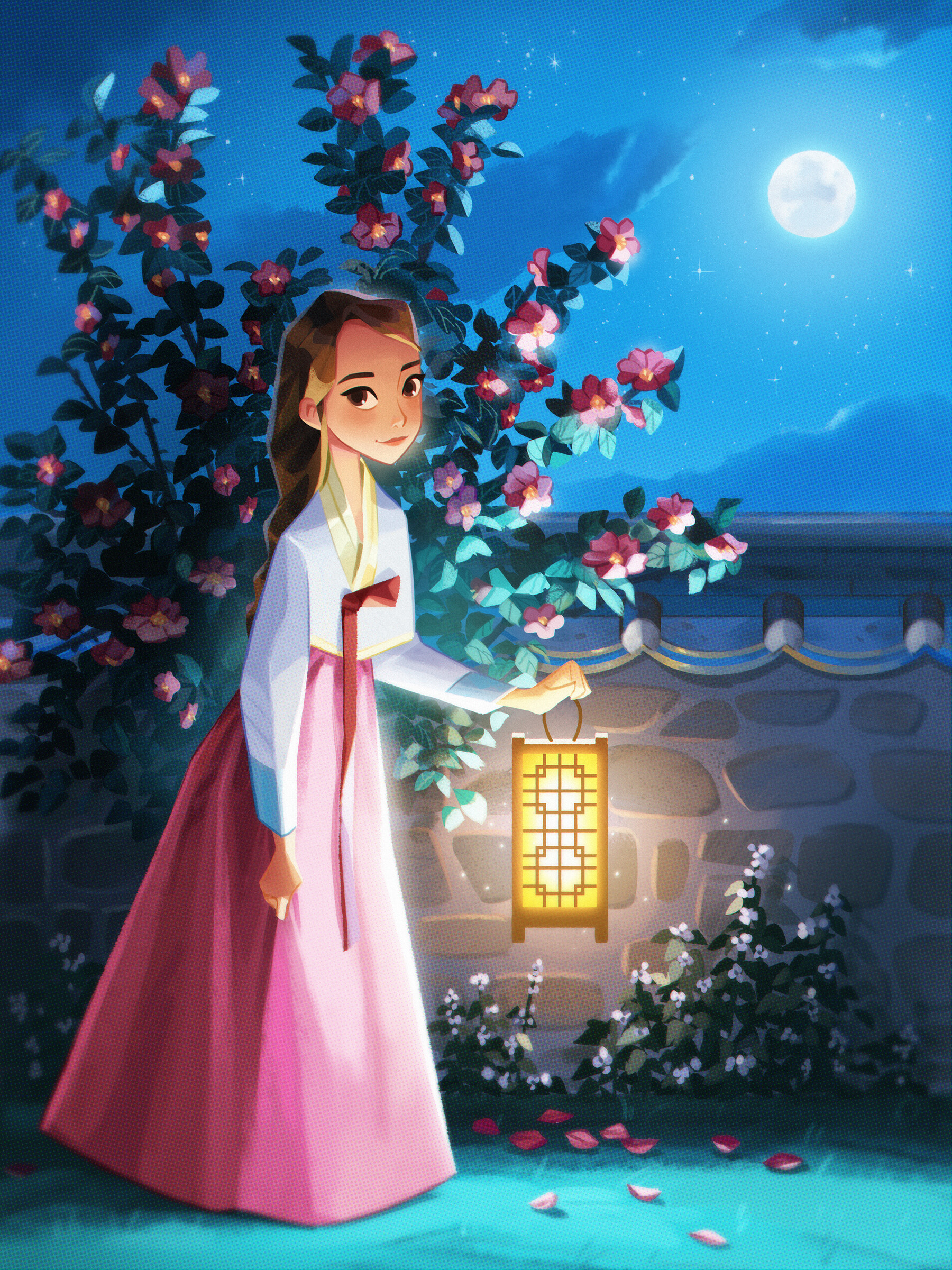 Under the moonlight🌕 by Hyuna Lee : r/ImaginAsian