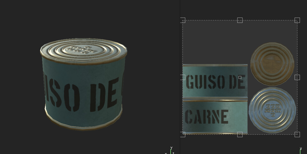ArtStation - Food Can