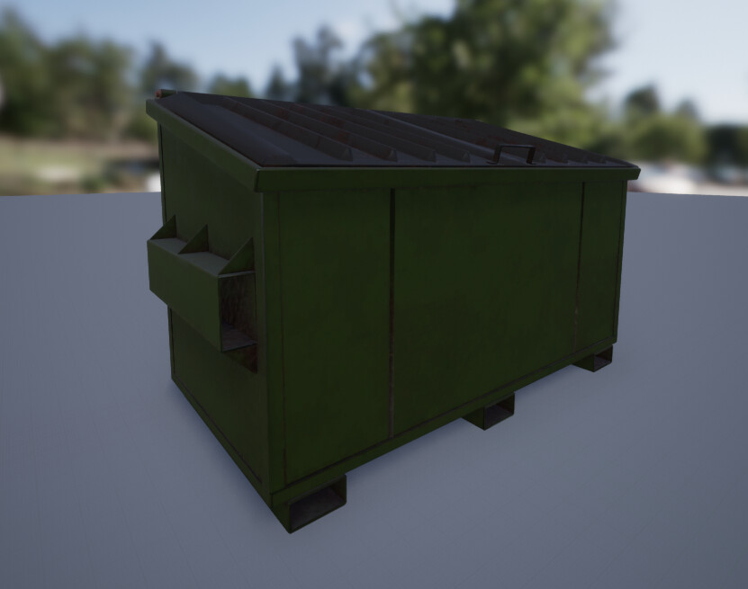 ArtStation - Trash Container
