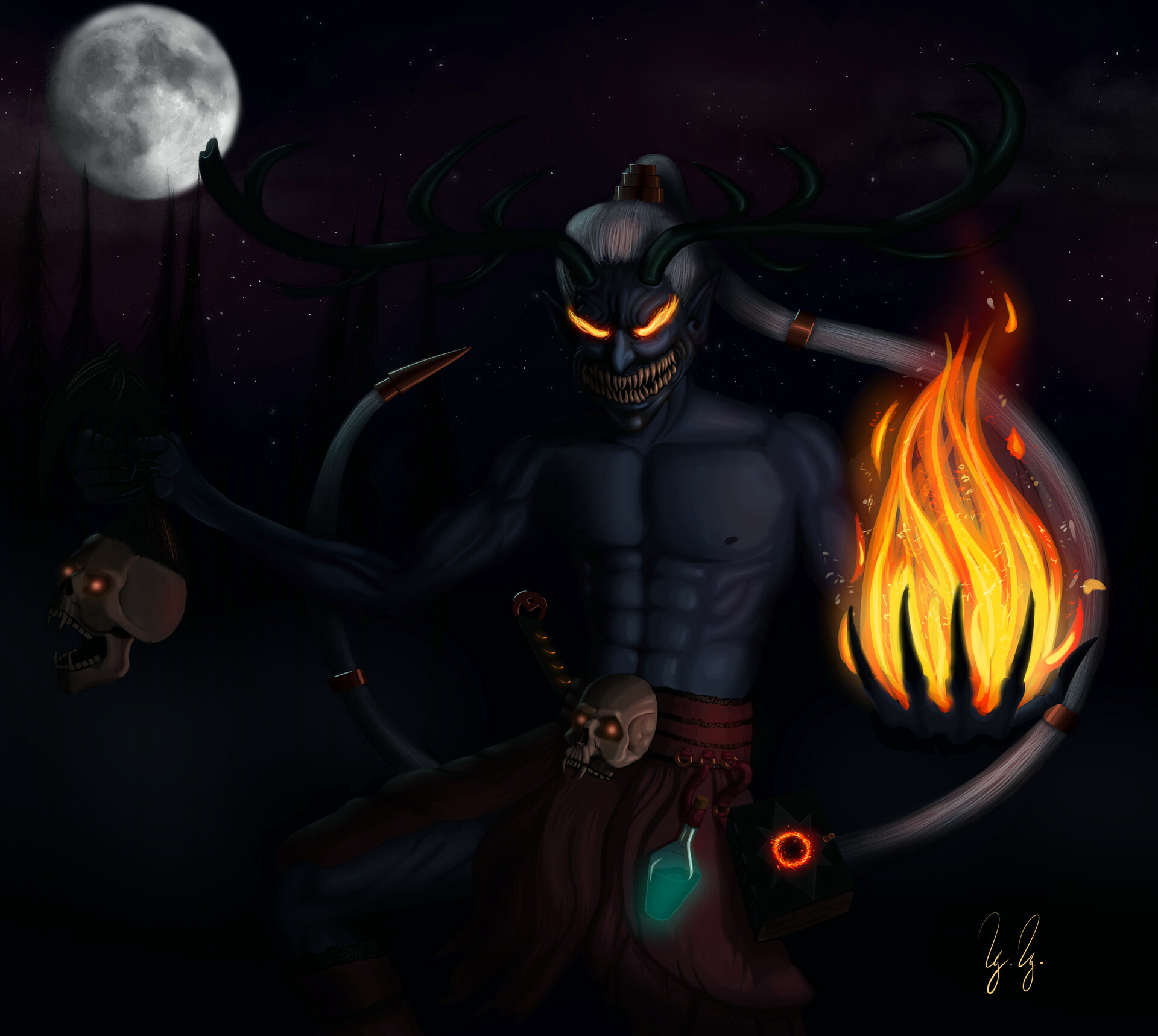 ArtStation - Dark wizard