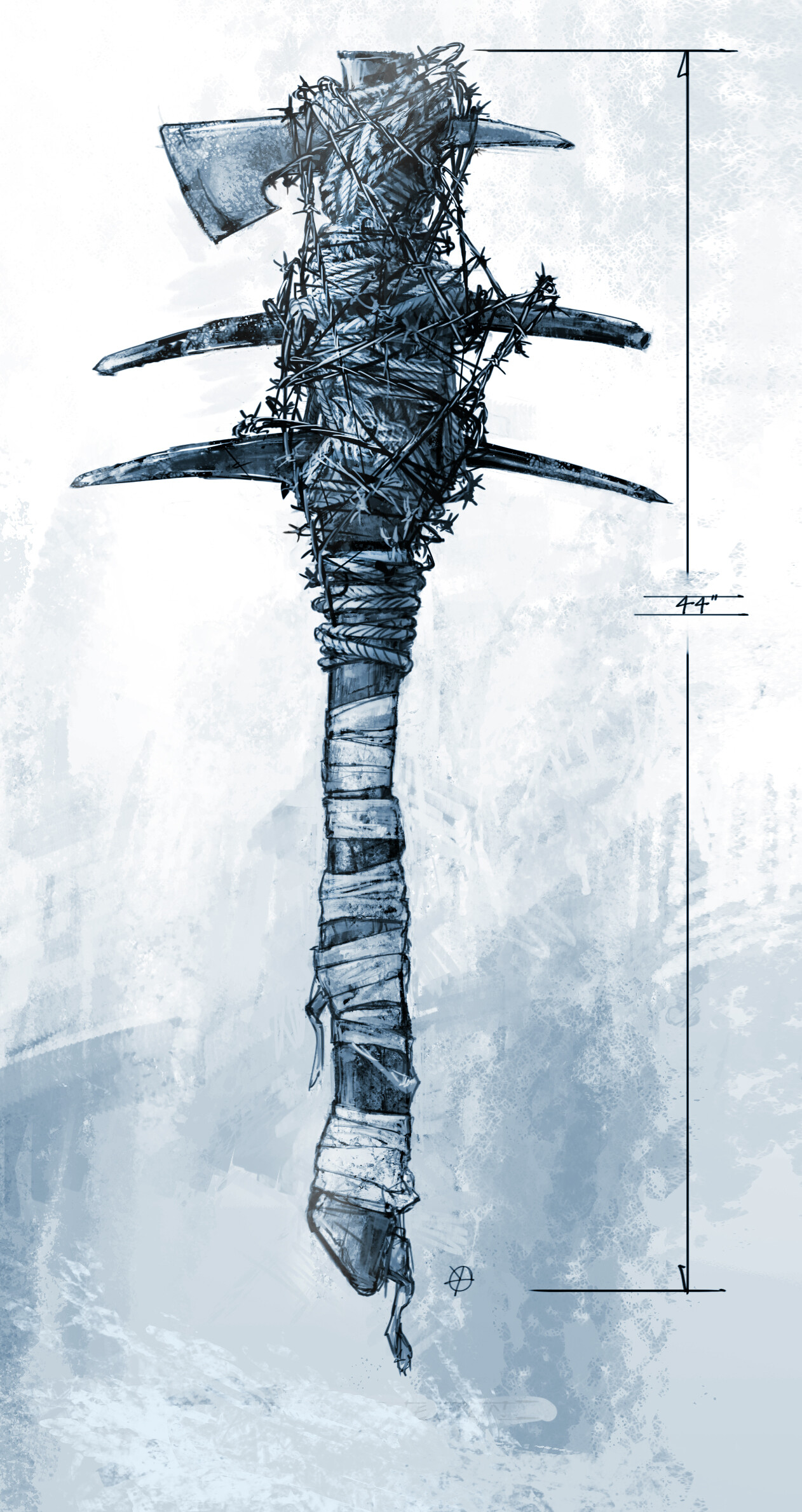 ArtStation - Axe/Pick Weapon