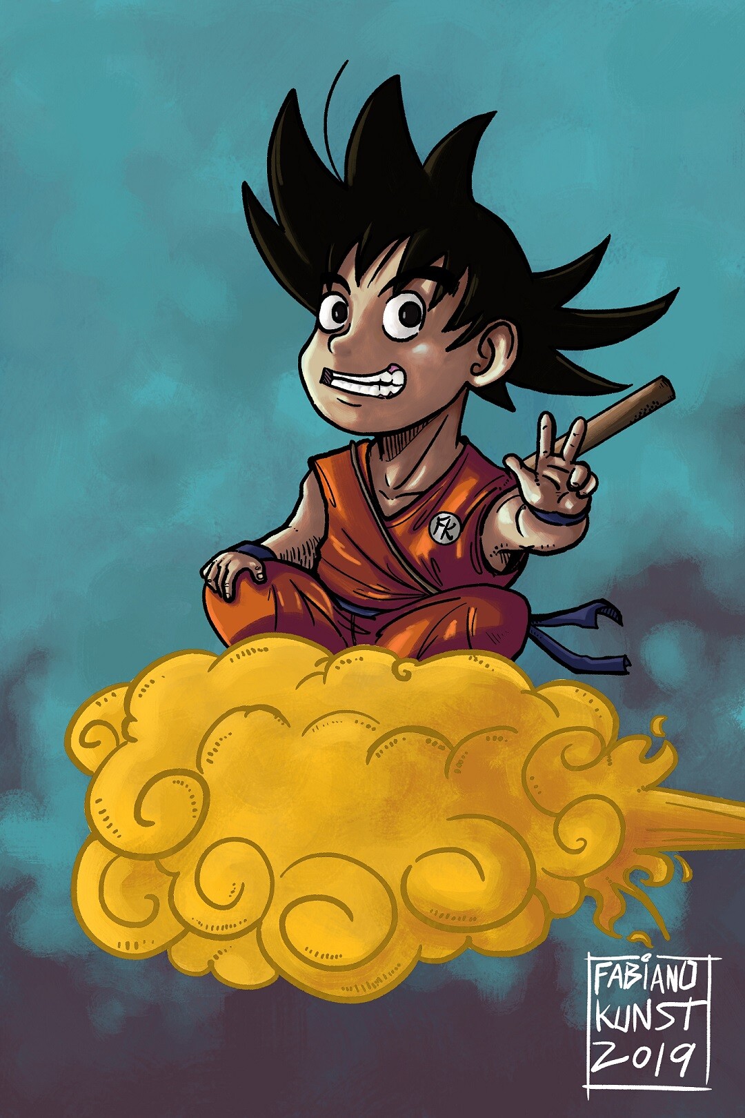 ArtStation - Goku - Dragon Ball