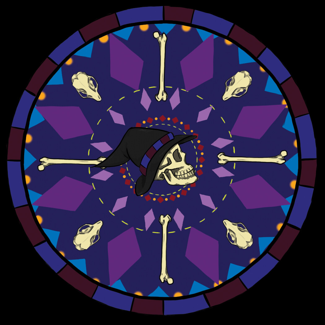 ArtStation - Skull Mandala
