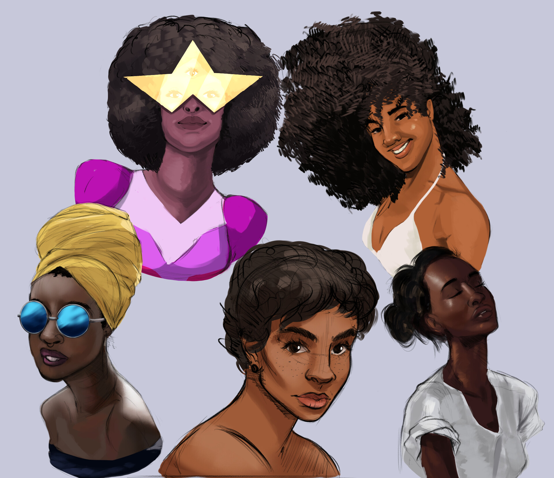 ArtStation - Womens Sketches 01