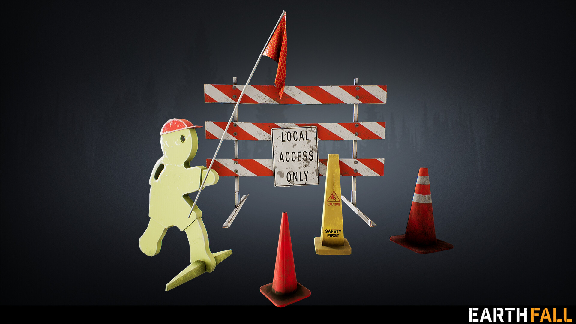 ArtStation - Earthfall Props