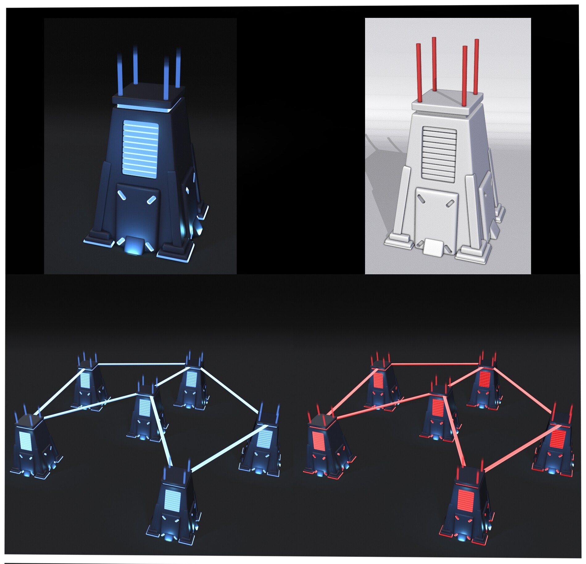 Ocean Daniel - Cyberscape Game Work