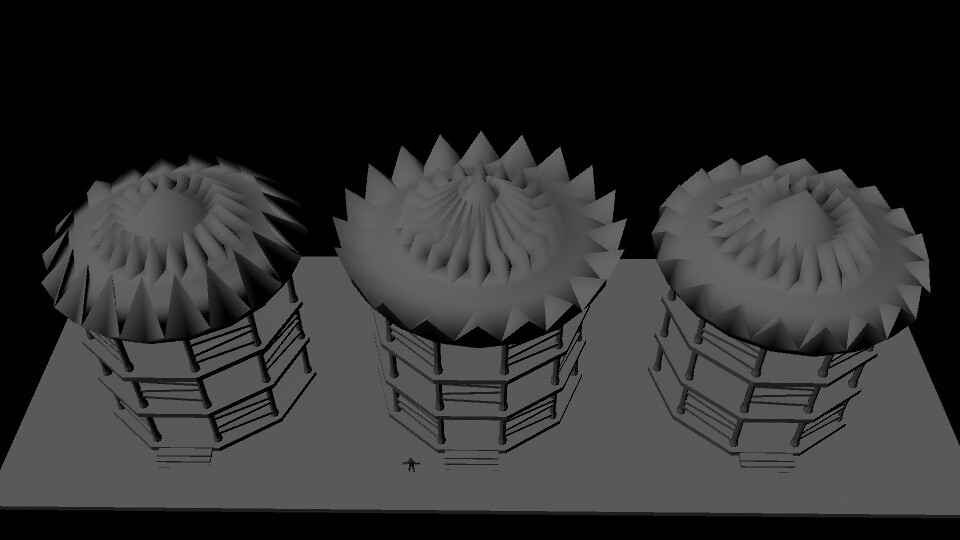 ArtStation - Lotus flower themed ceiling