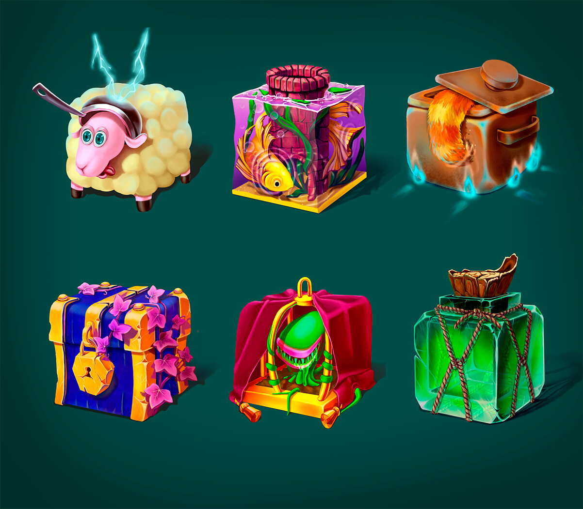 ArtStation - square icons