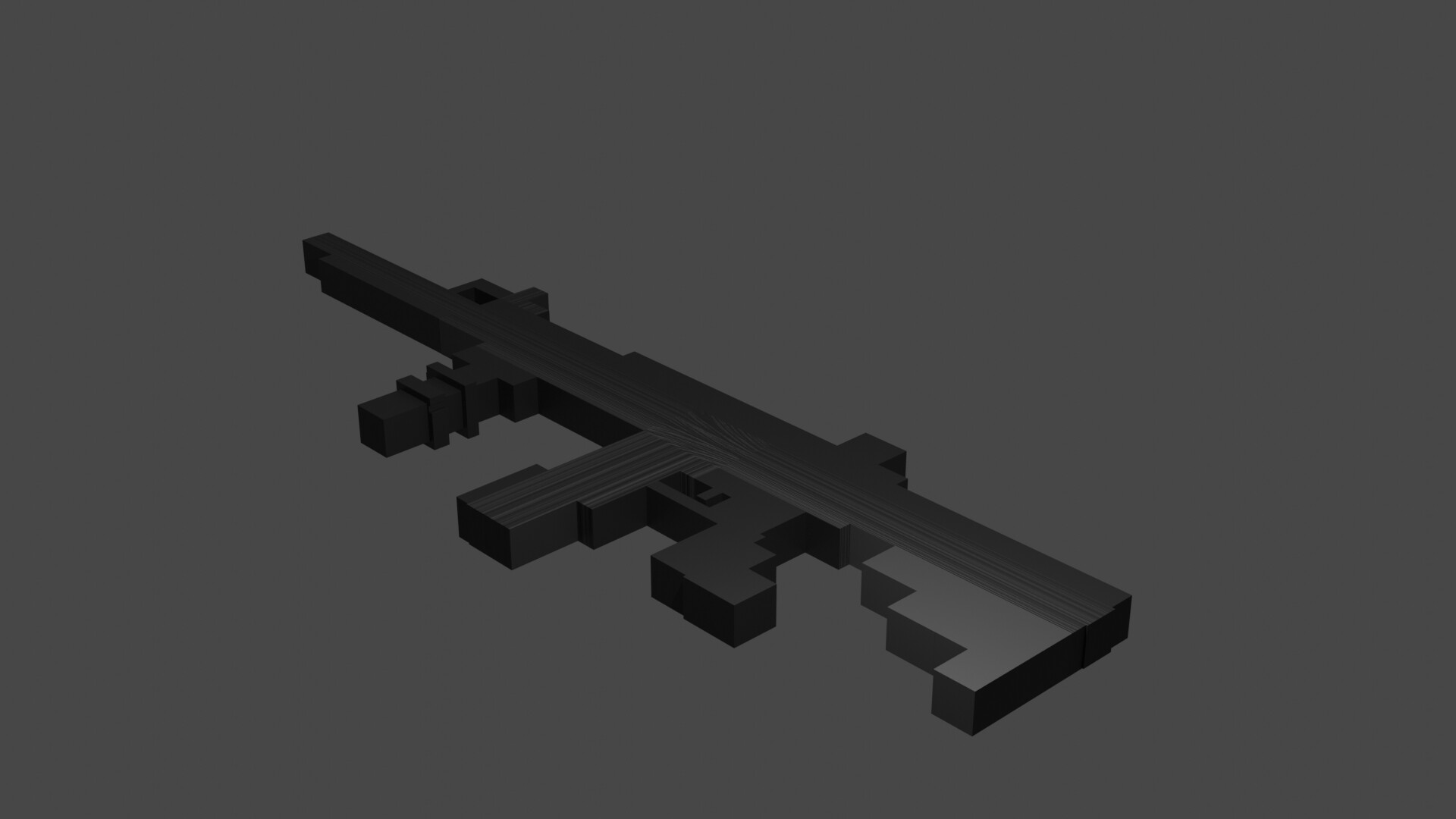 ArtStation - pixel M4A1