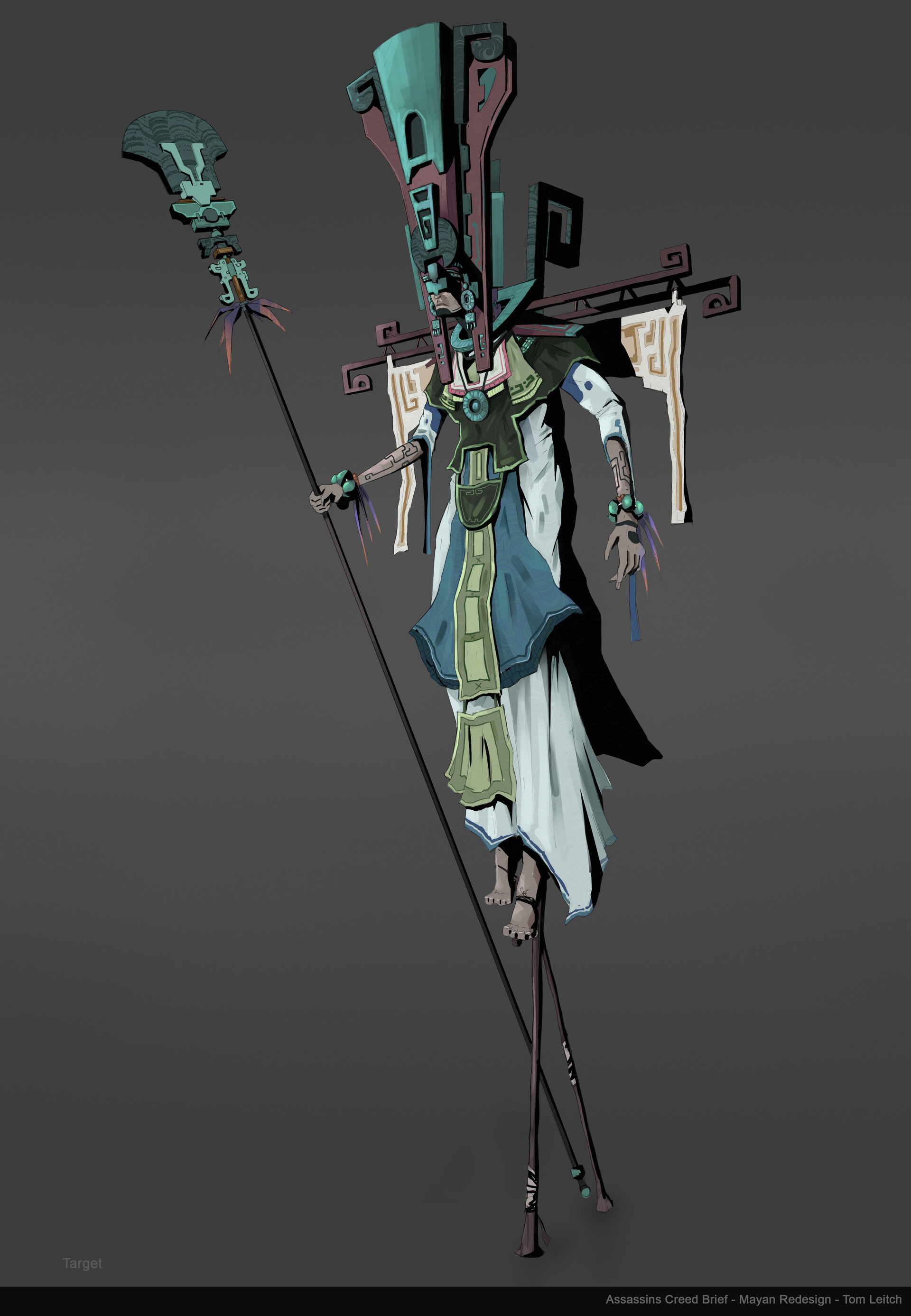 ArtStation - Mayan Assassins Creed