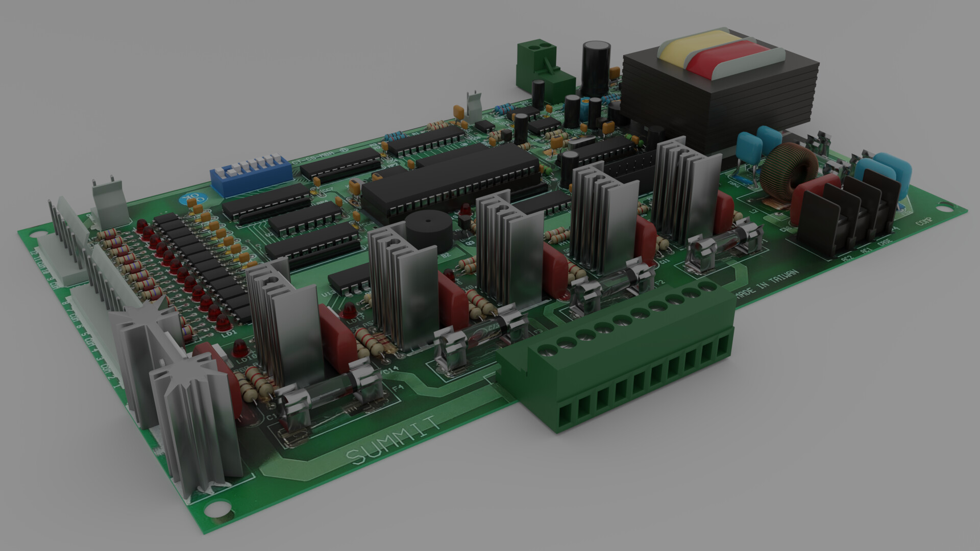 ArtStation - Machine Motherboard