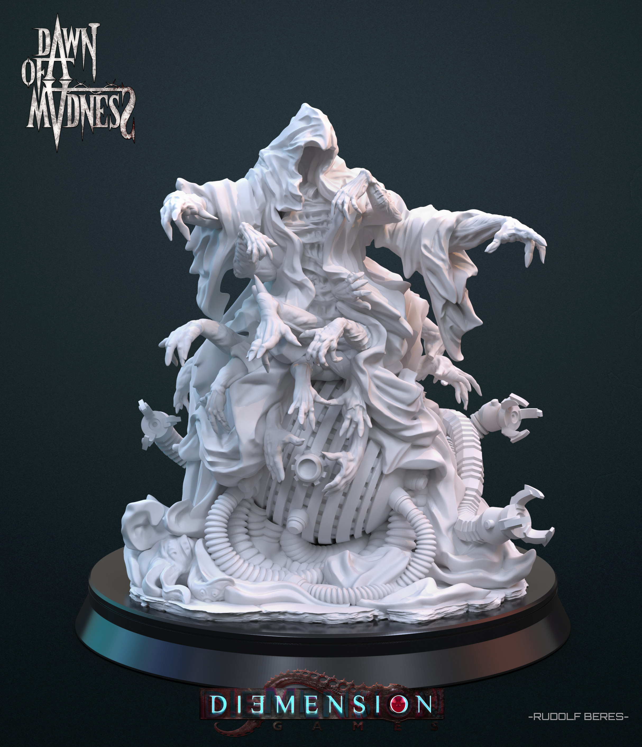 Béres Rudolf Artist - Dawn of Madness Statue volume_1