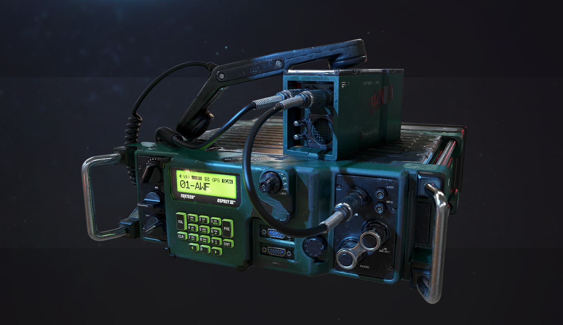 ArtStation - Military Radio