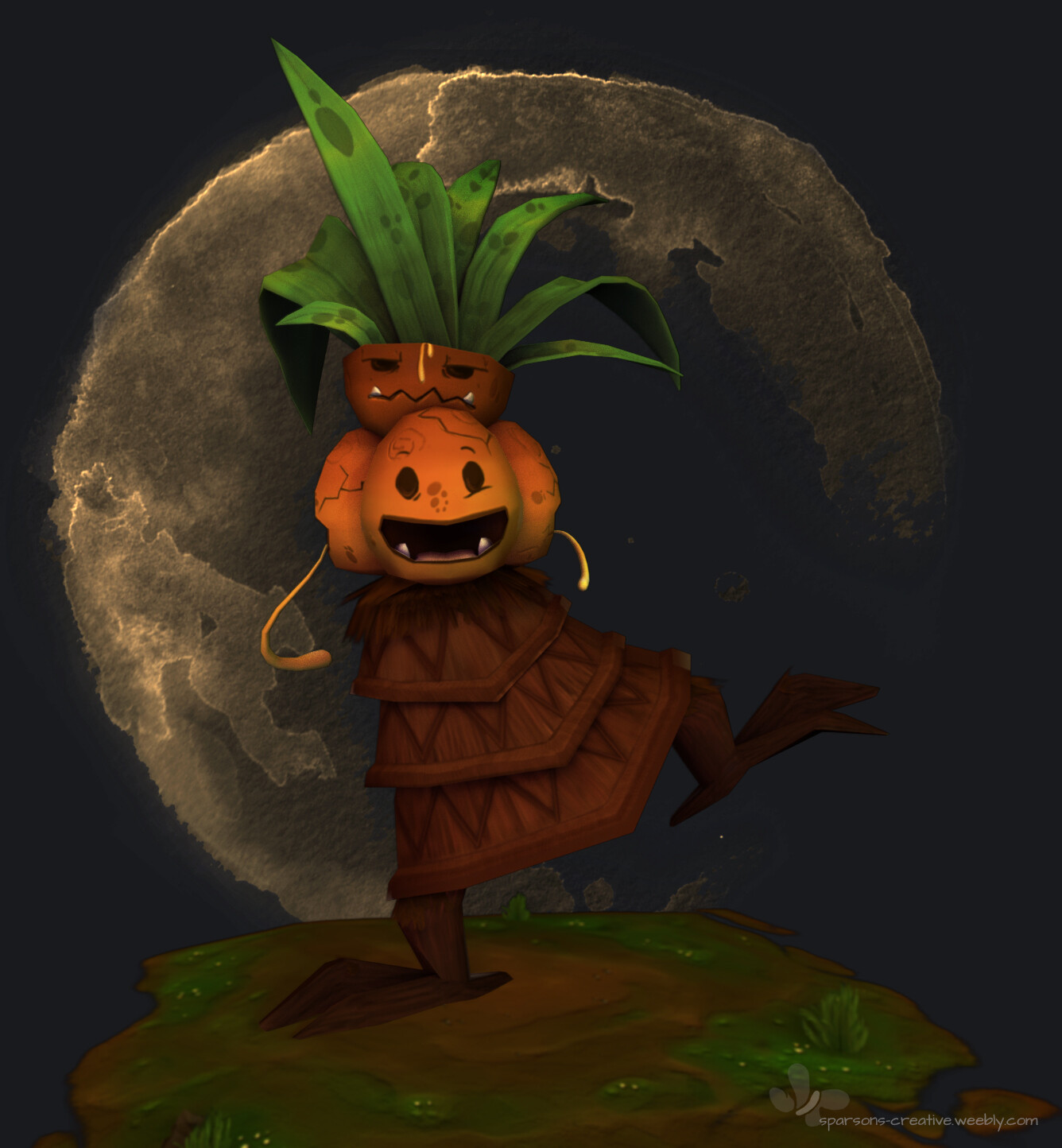 ArtStation - Exeggutor - Pok'emon Redesign