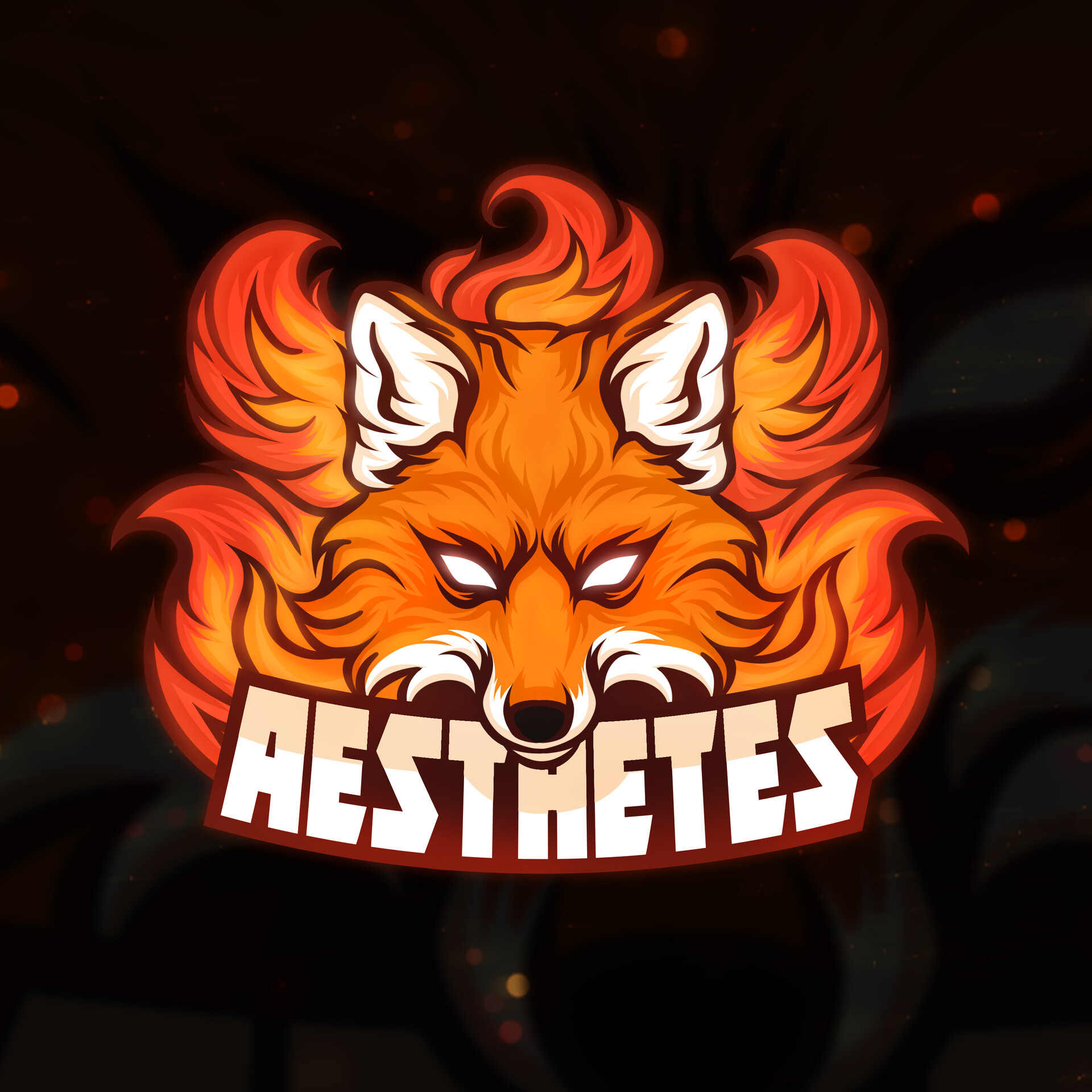 ArtStation - Fire Fox esports logo