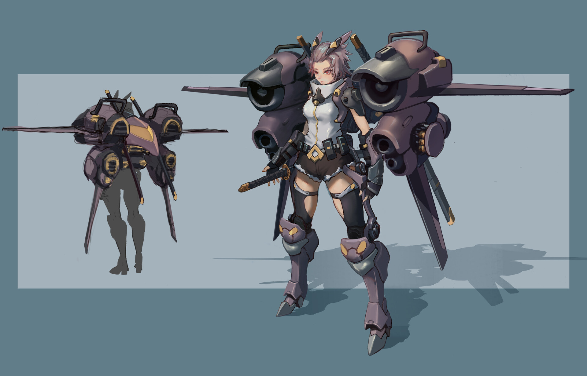 ArtStation - Jet girl