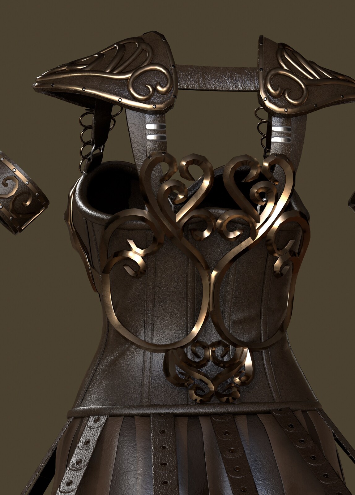 WaffleButterSoft - Xena Warrior Princess Armor Mod For Conan Exiles