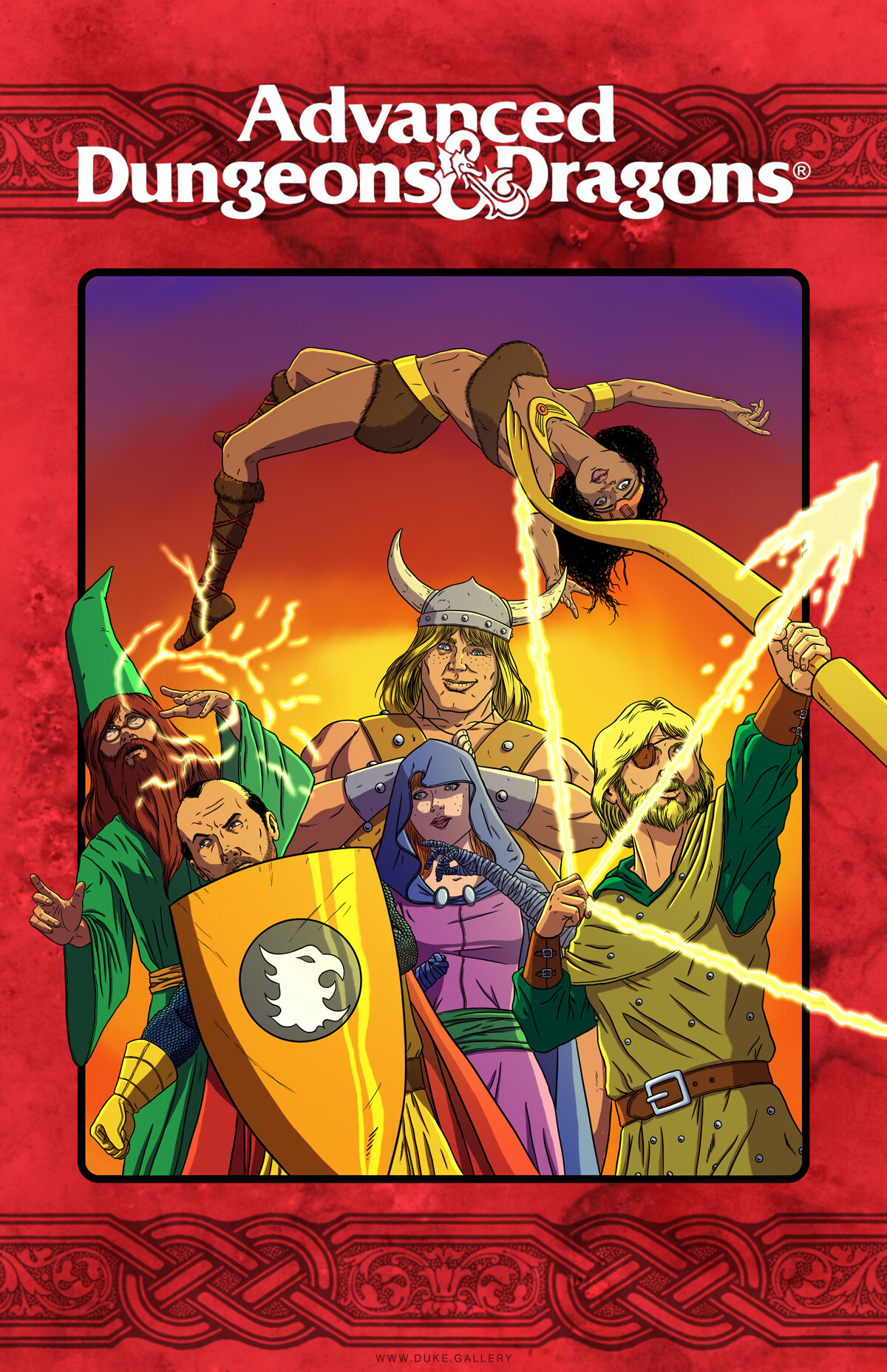 ArtStation - Advanced Dungeons & Dragons