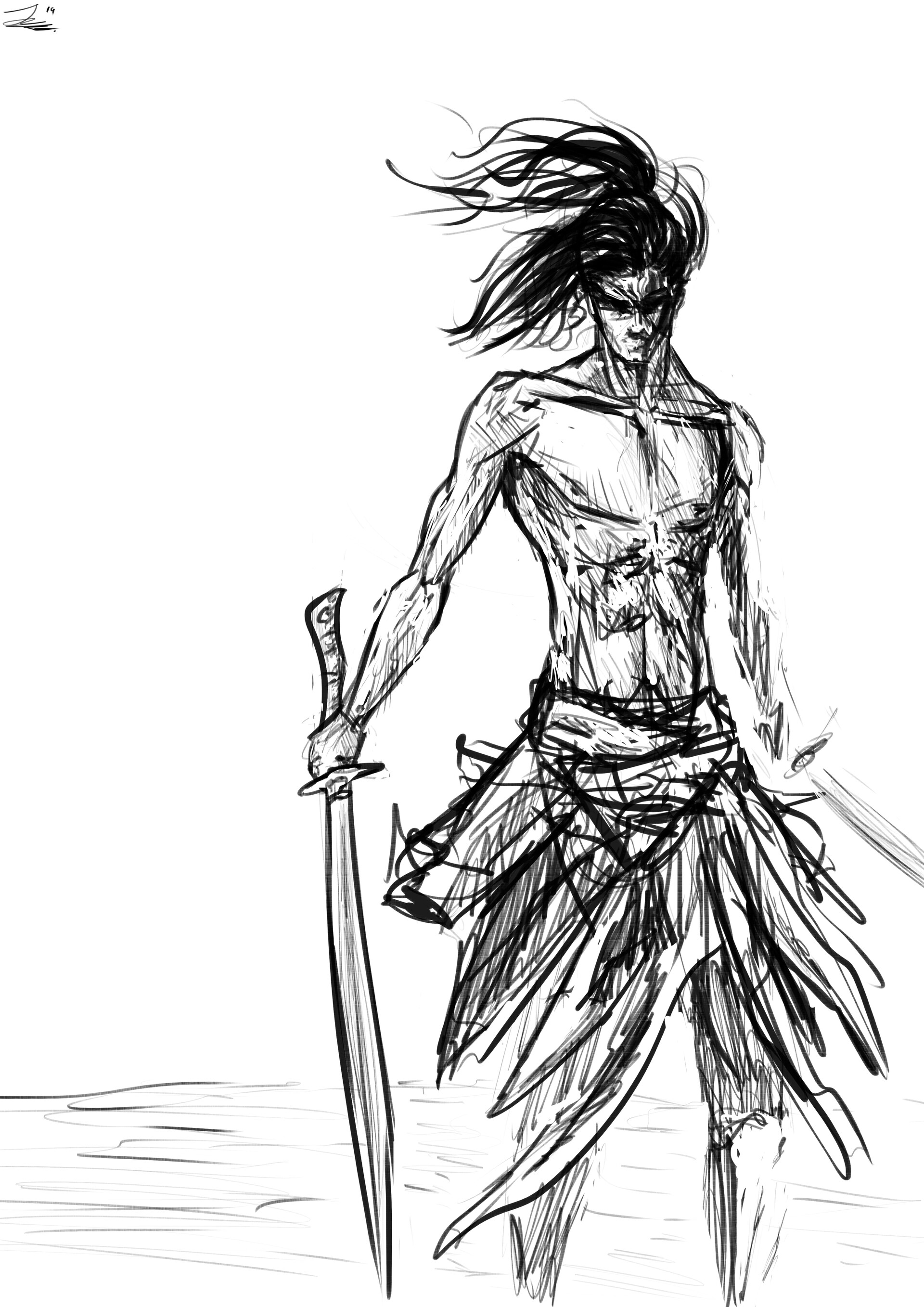 ArtStation - 20 Min Samurai