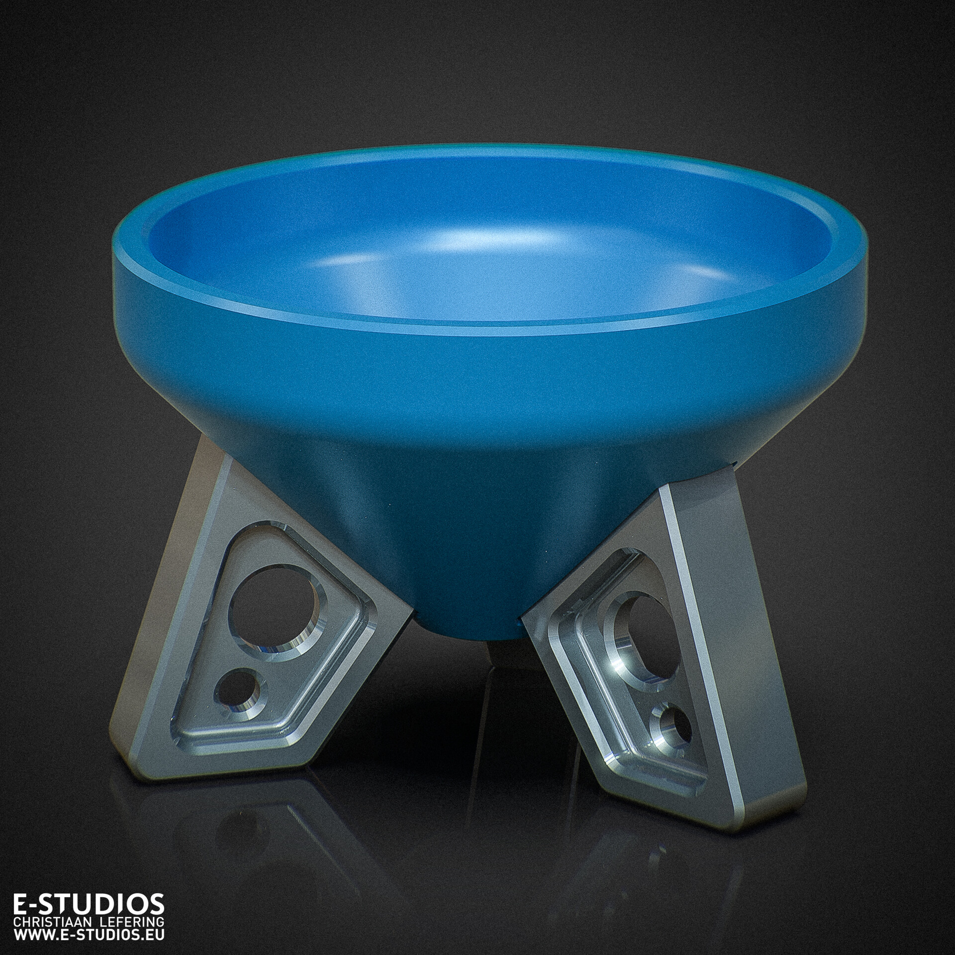 ArtStation - Fallout 4 - "Red Rocket Style" Planter