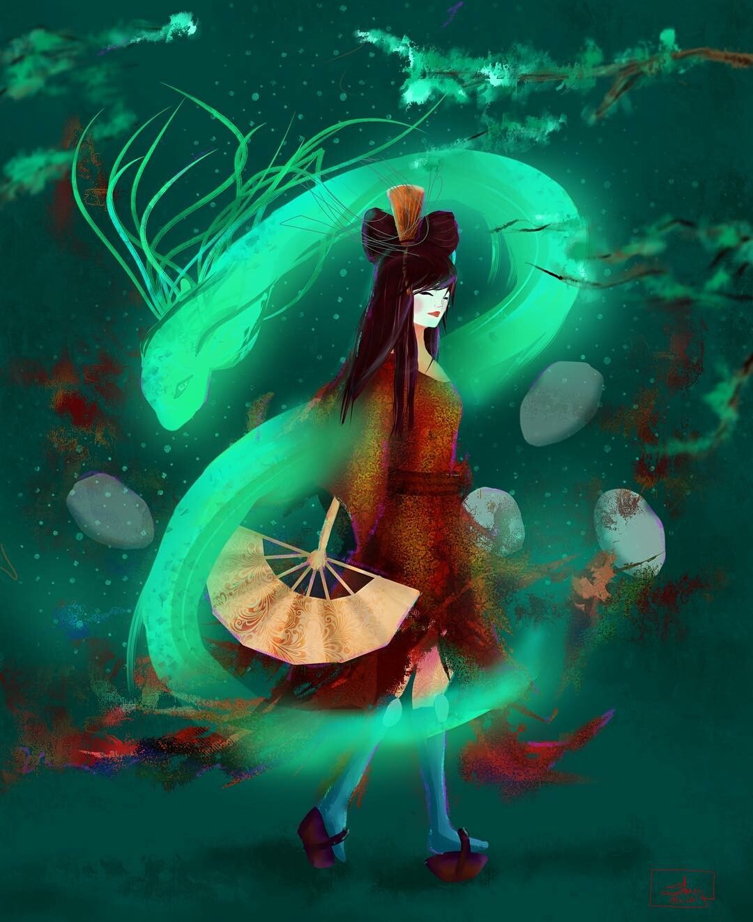 ArtStation - Kabuki character