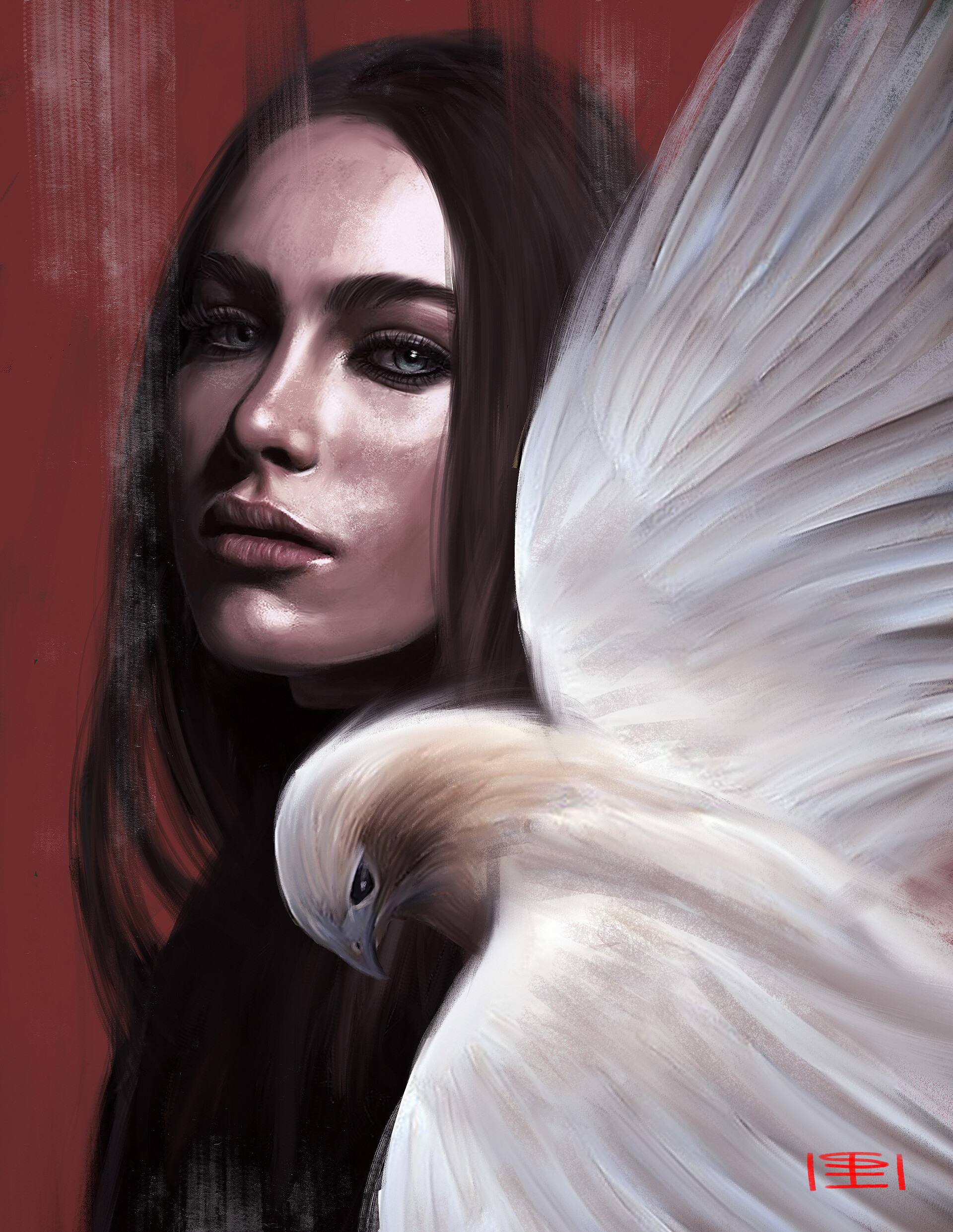 ArtStation - Lady Hawk