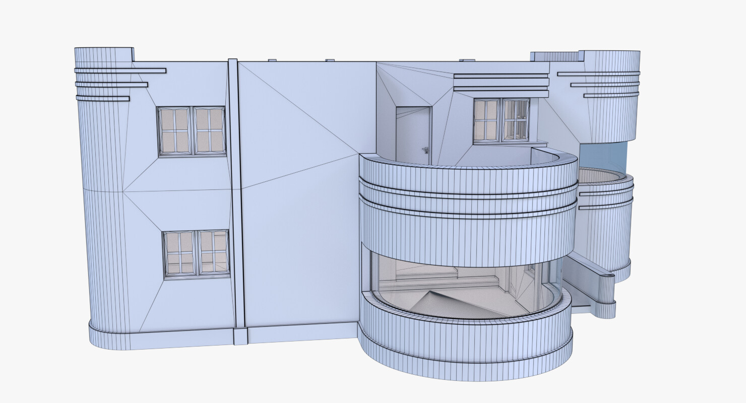 Jonas Melander - Streamline Moderne House 01