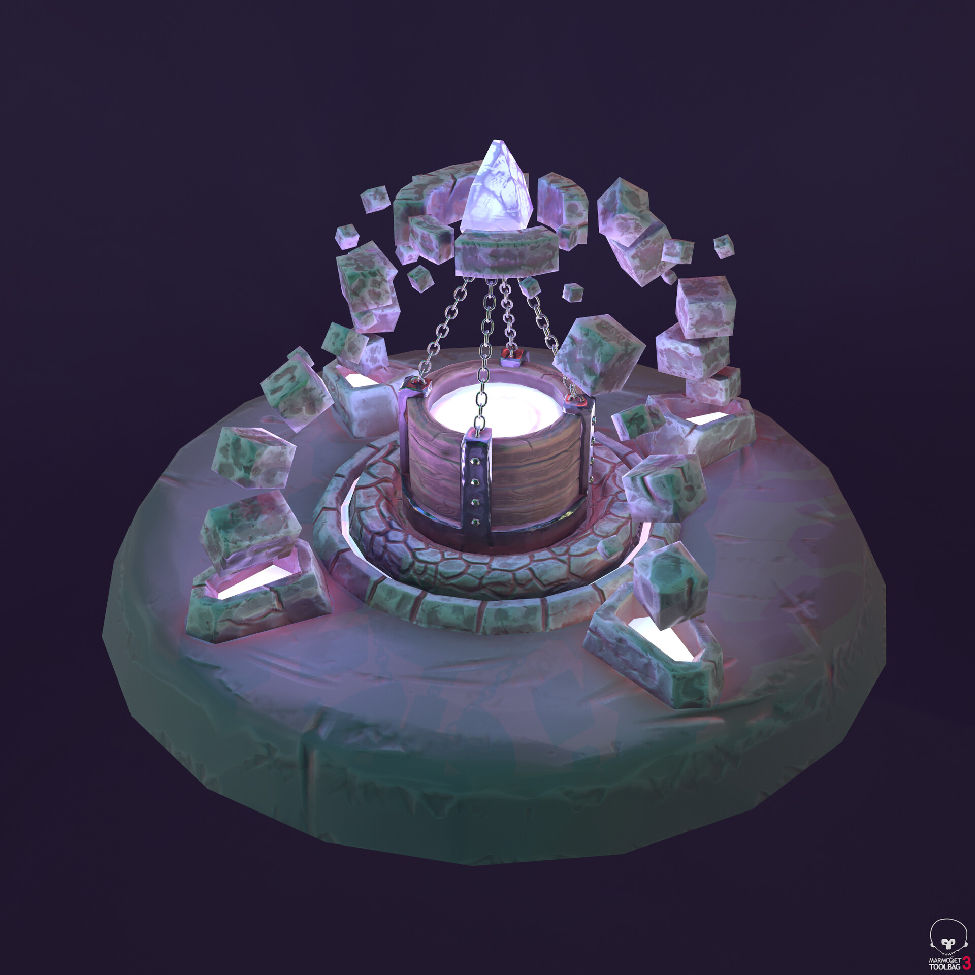 ArtStation - Magic Crystal well