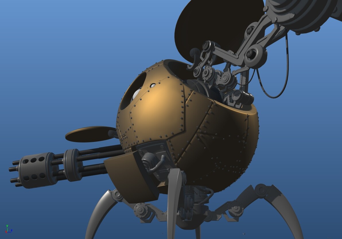 ArtStation - Destructor Robot