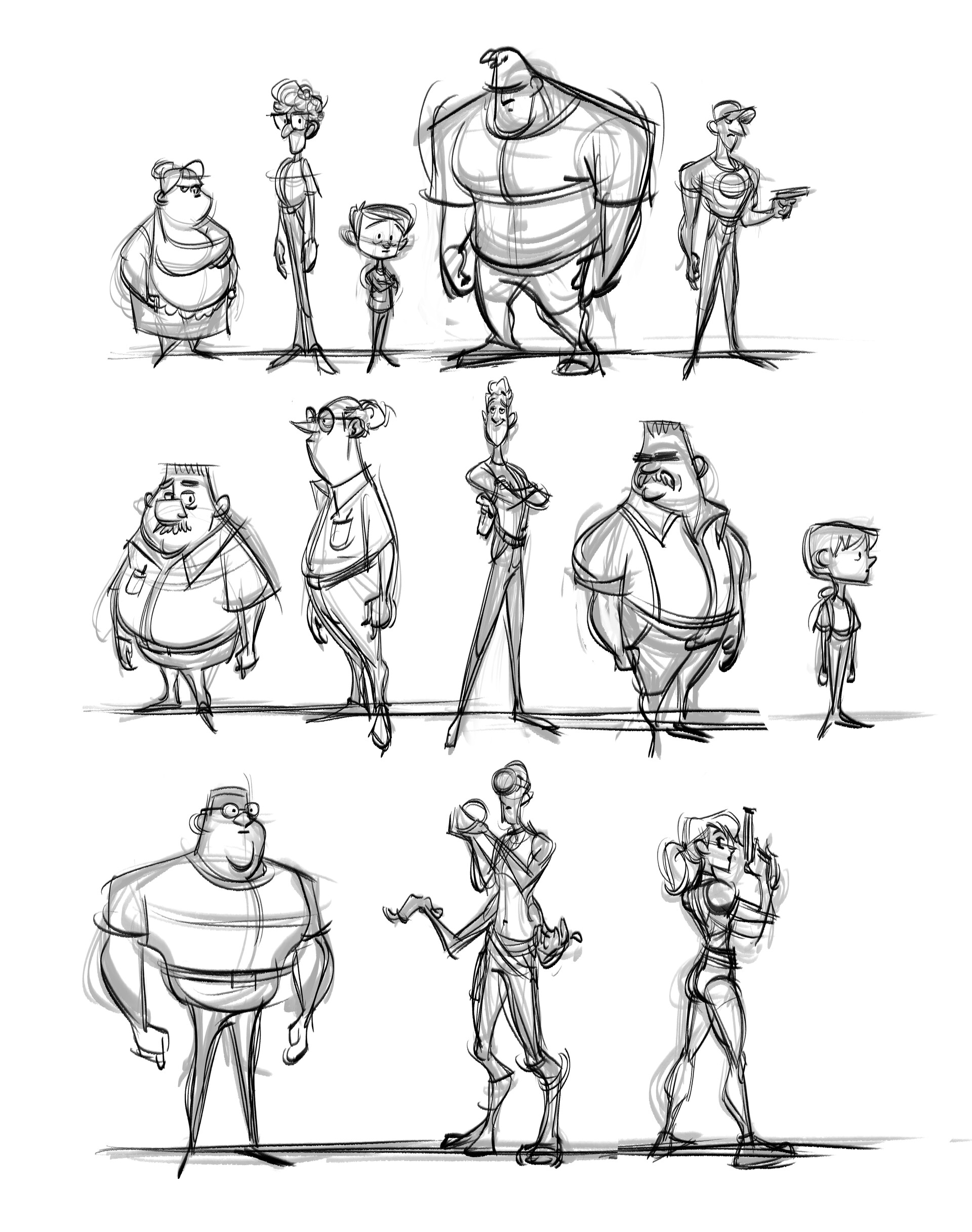 ArtStation - character thumbnails