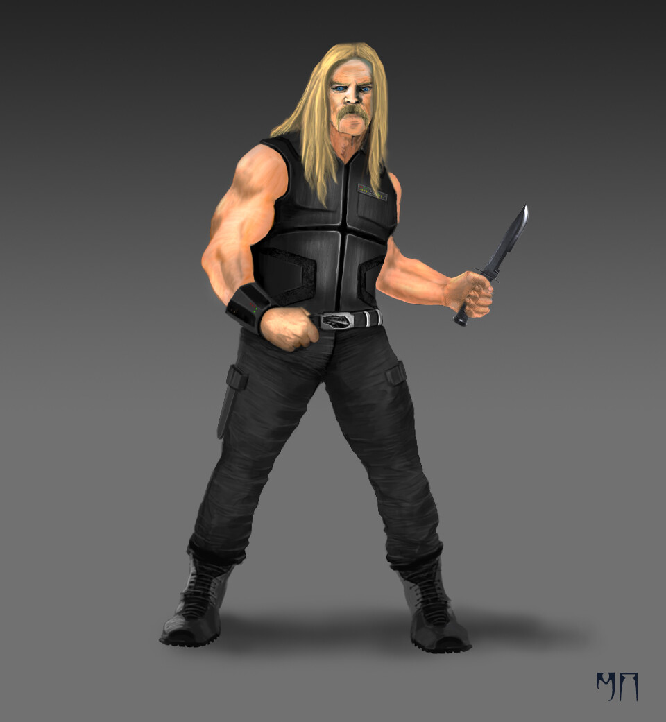 ArtStation - Norad, the main character of my novel..