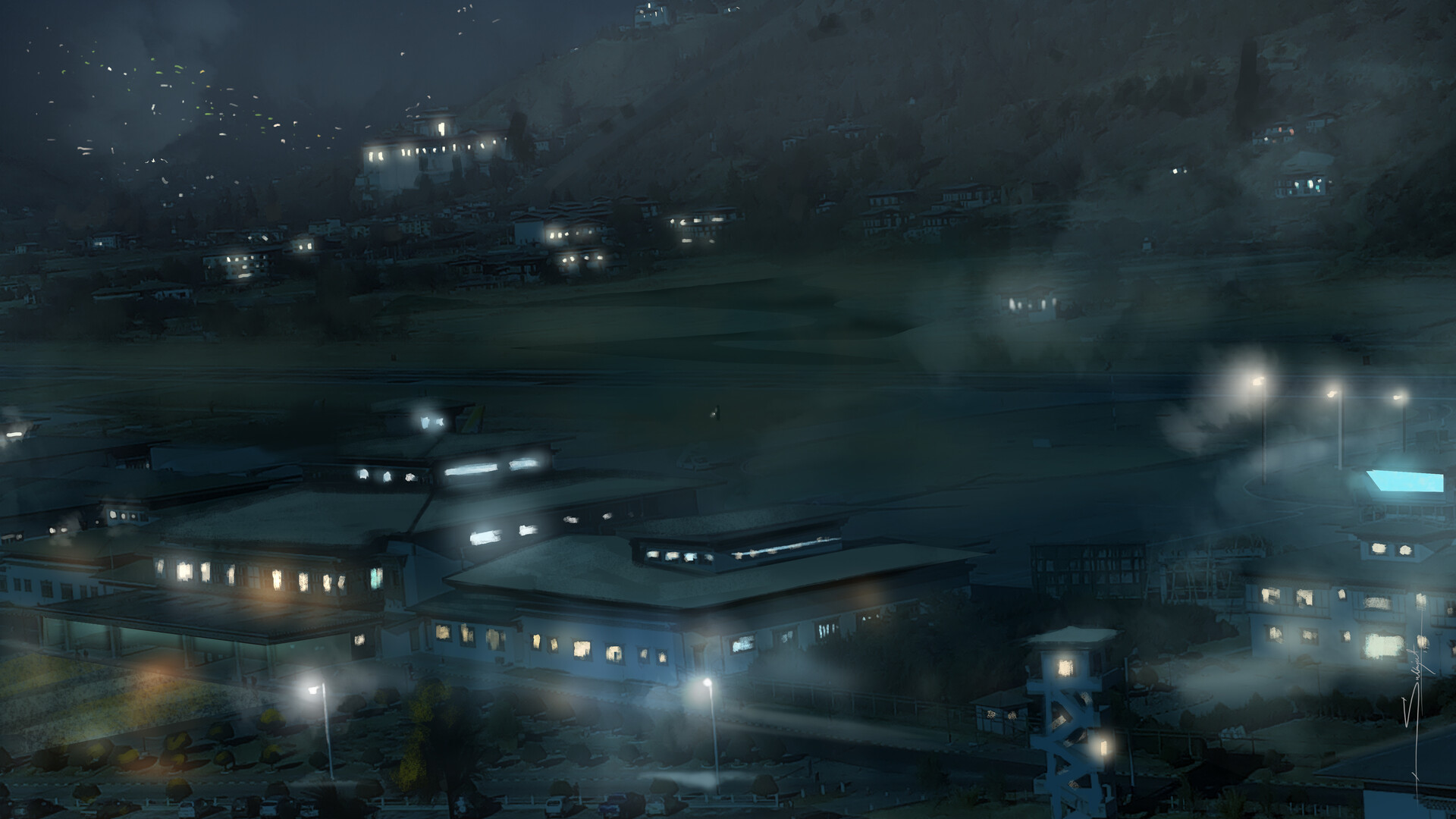 ArtStation - SOMEWHERE IN DOON