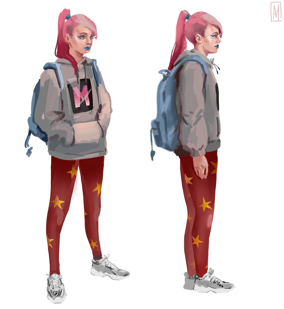 ArtStation - Персонаж Gella