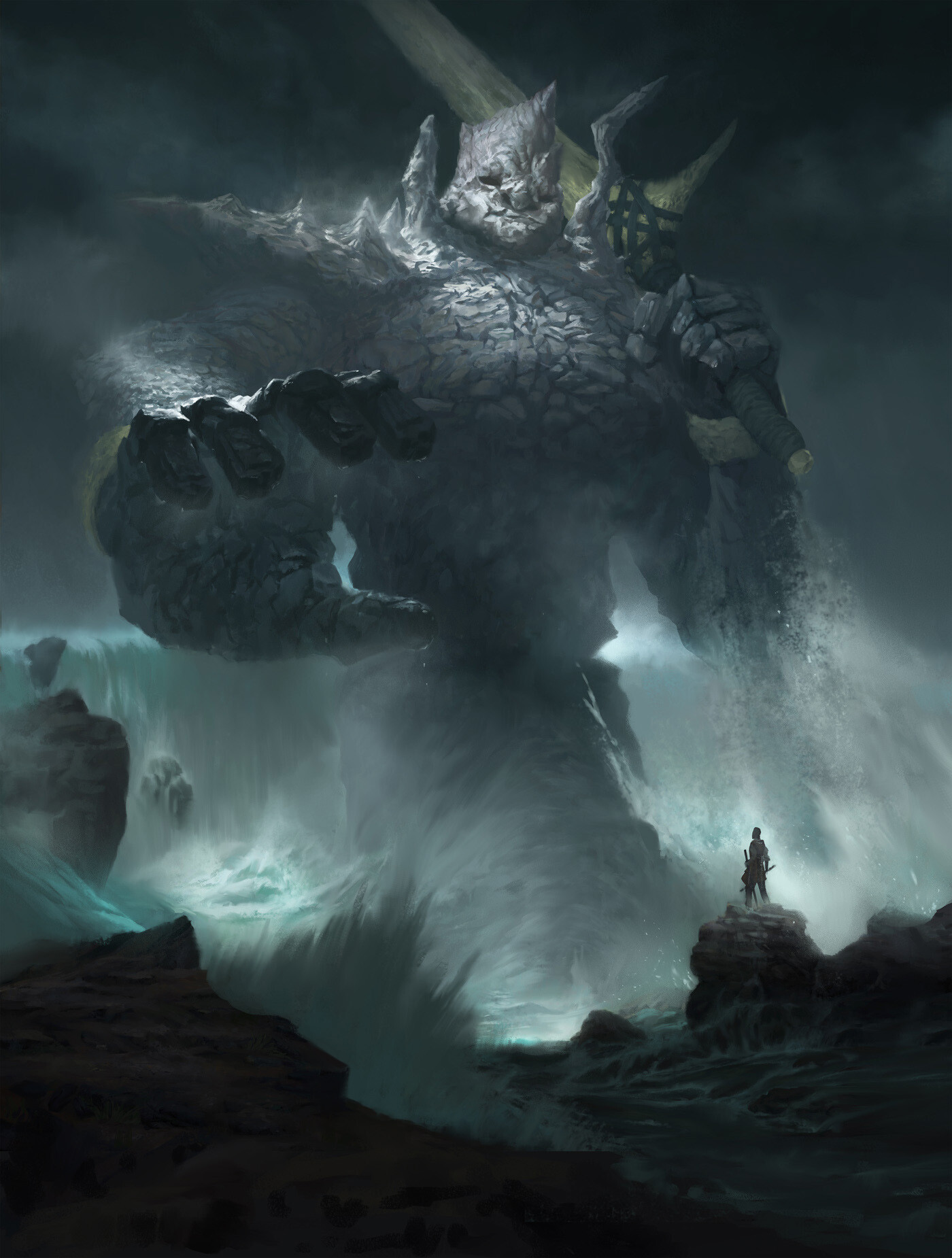 ArtStation - Stone Golem trouble