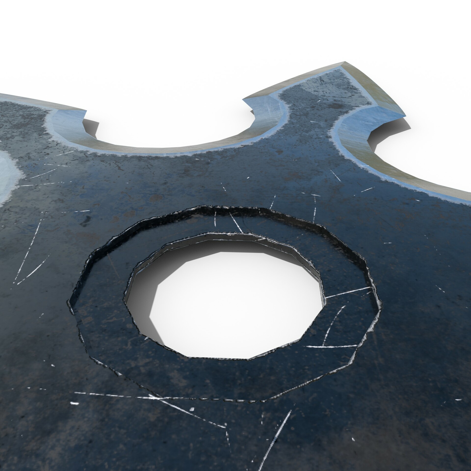 Nikolay Rochev - Shurikens 8 Low Poly