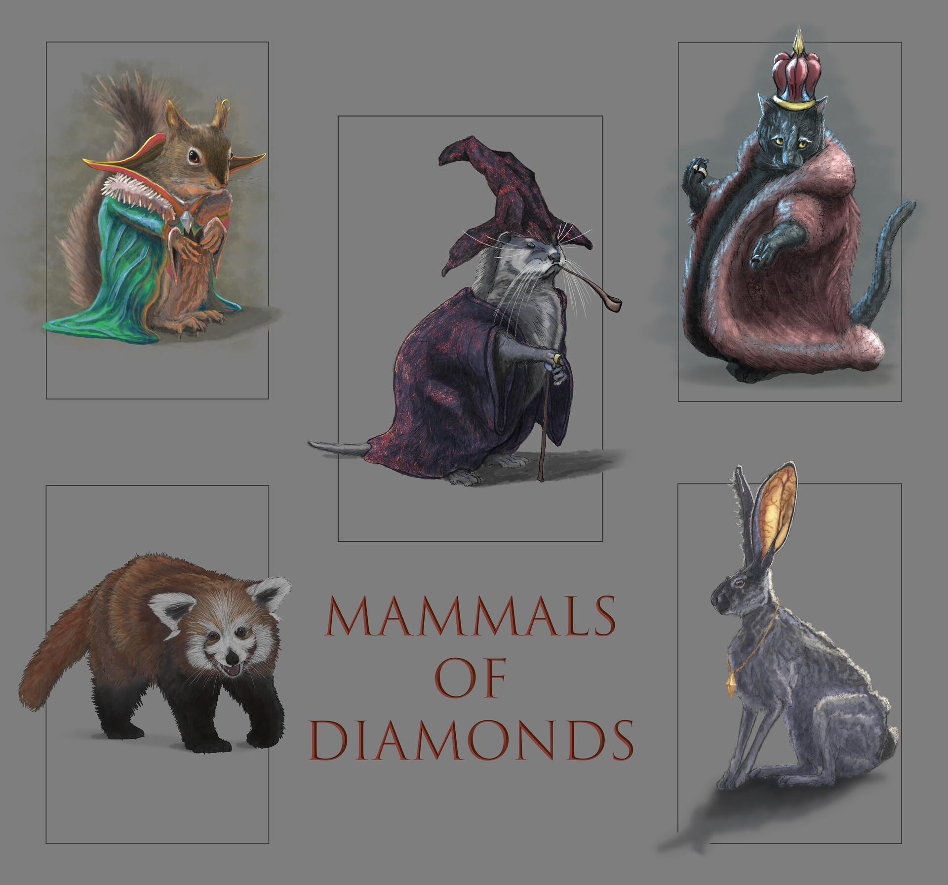 ArtStation - Animal Card Deck