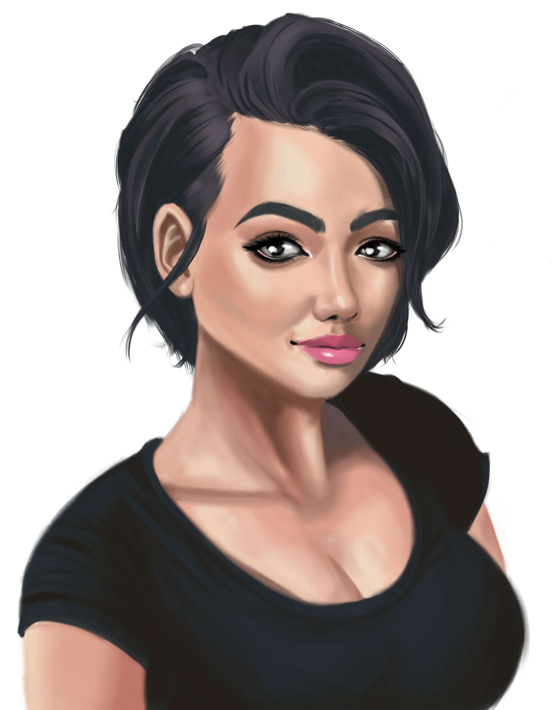 ArtStation - Short Haired Women