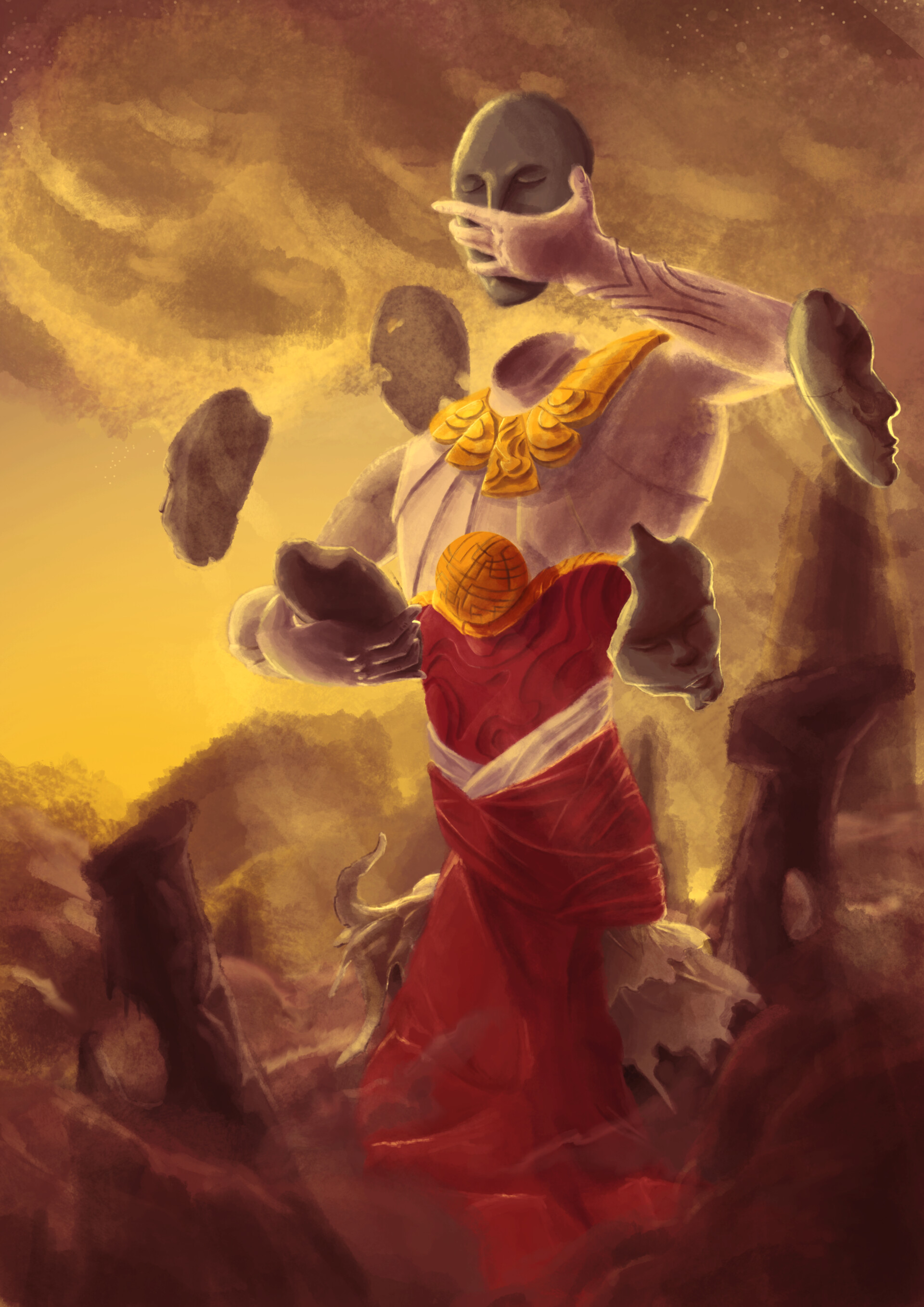 ArtStation - Dissociative Identity Disorder