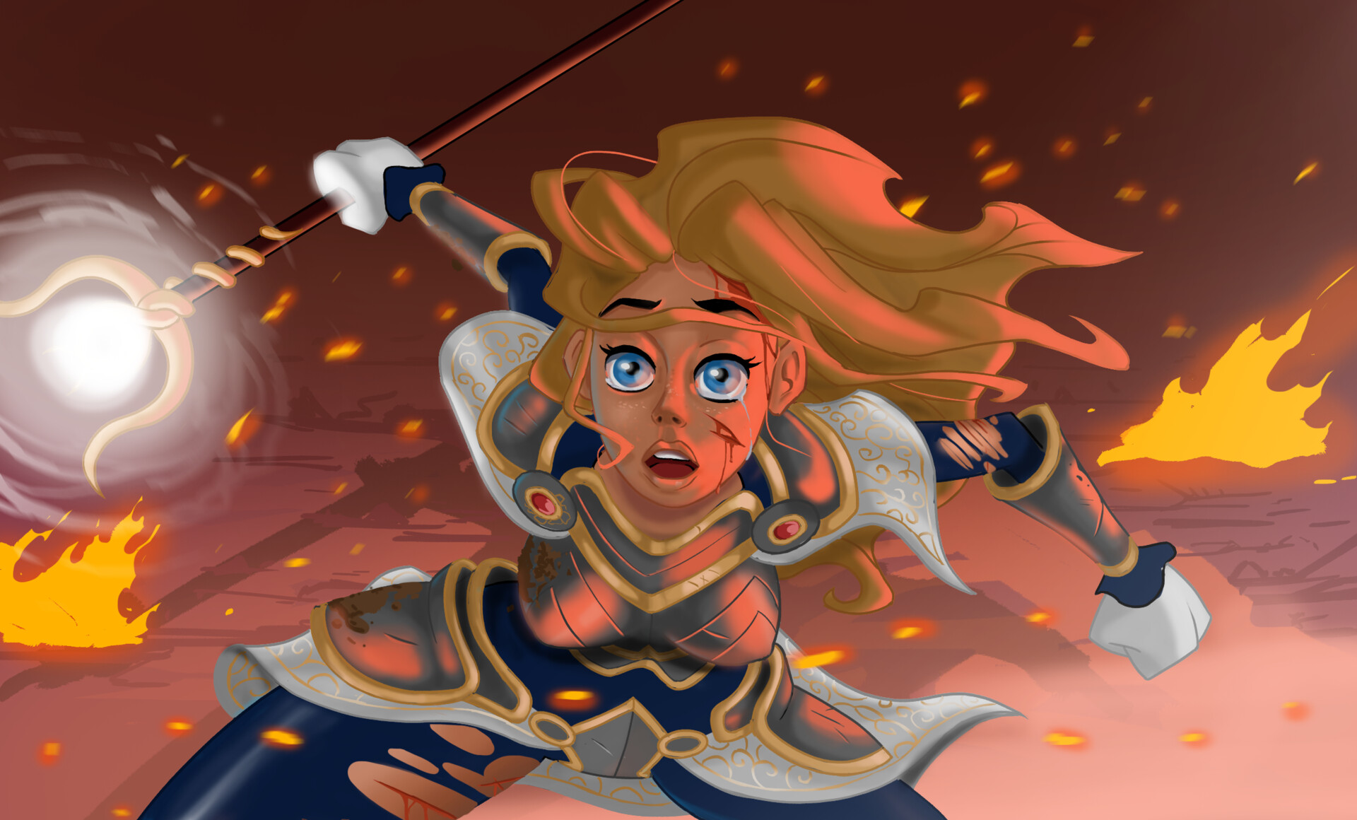 ArtStation - Lux - League of legends