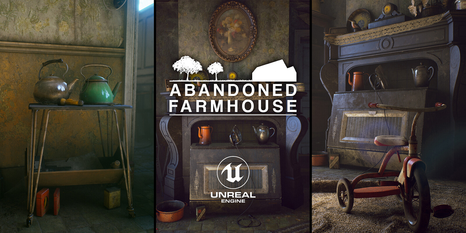 Wayne Dalton 🎮 - Abandoned Farmhouse - Unreal engine 4.21