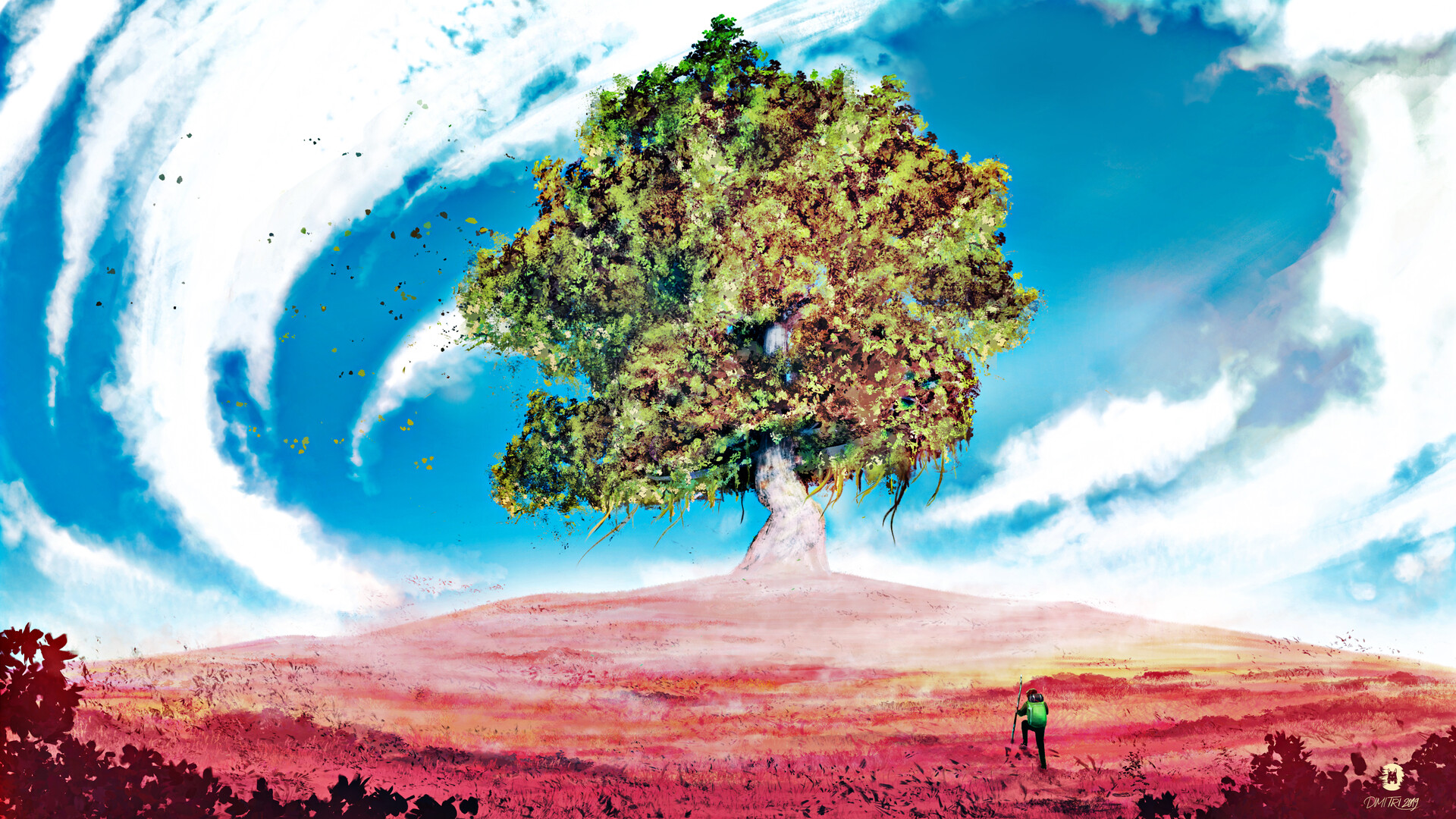 ArtStation - THE RED HILL