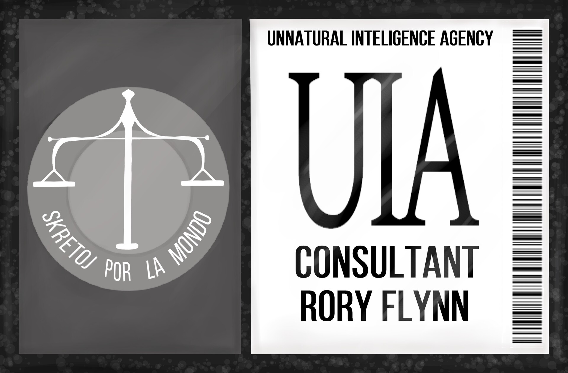 Mag Hartova - The Unnatural Inteligence Agency Props Commision