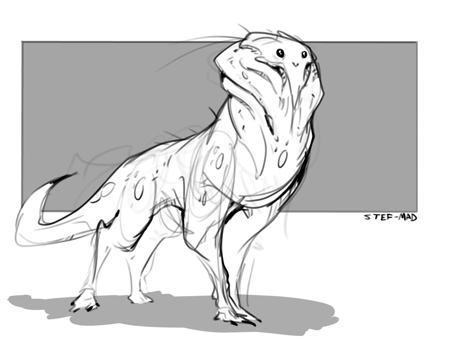 ArtStation - Alien sketch