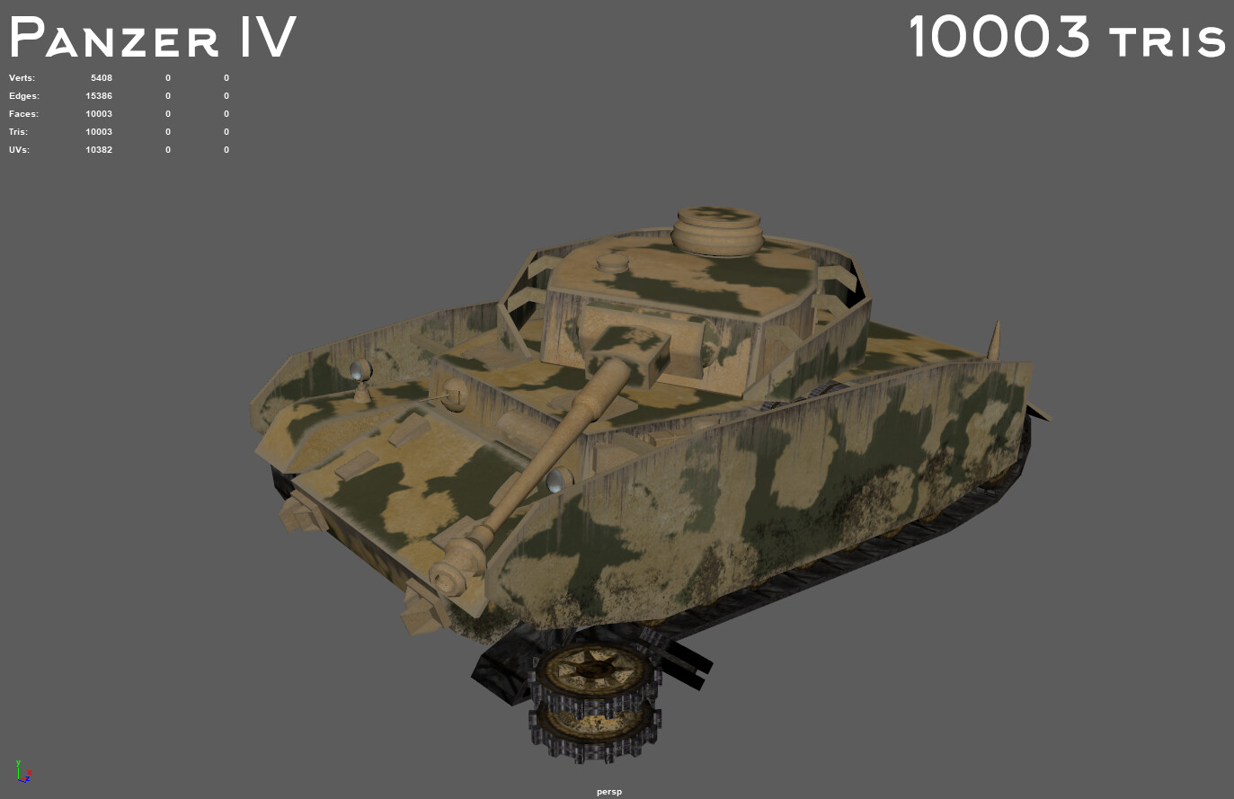 ArtStation - Panzer IV