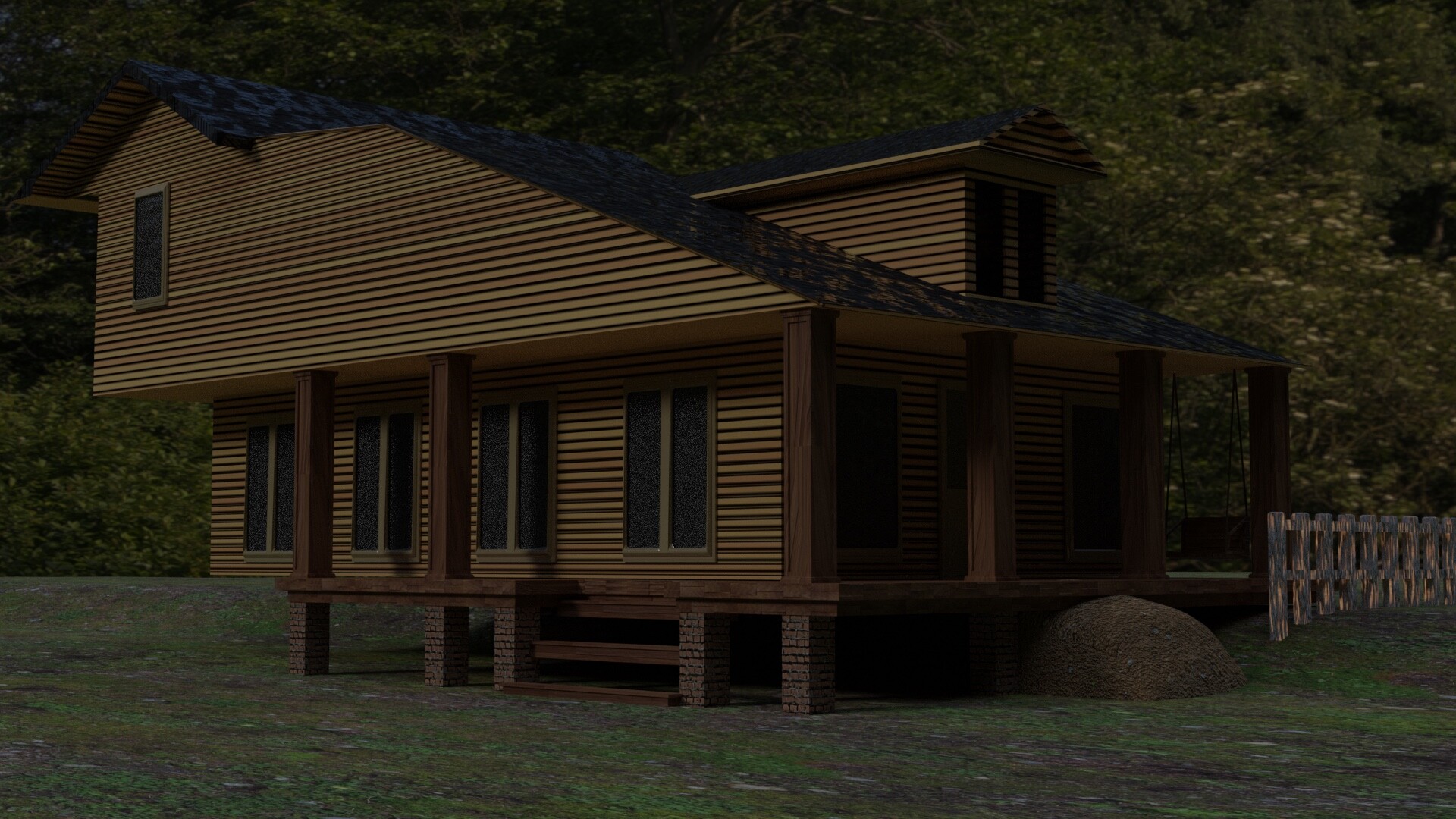 To Kill A Mockingbird Radley House Cartoon