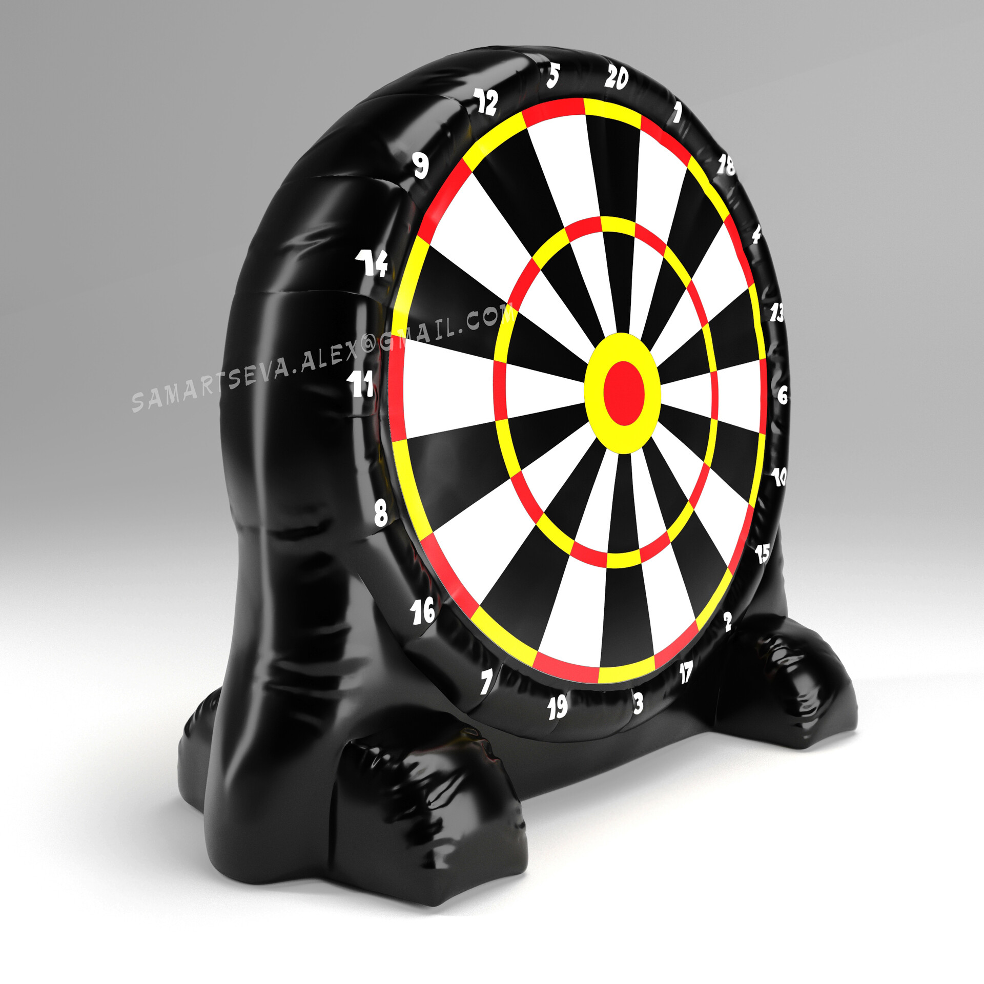 ArtStation - Inflatable darts