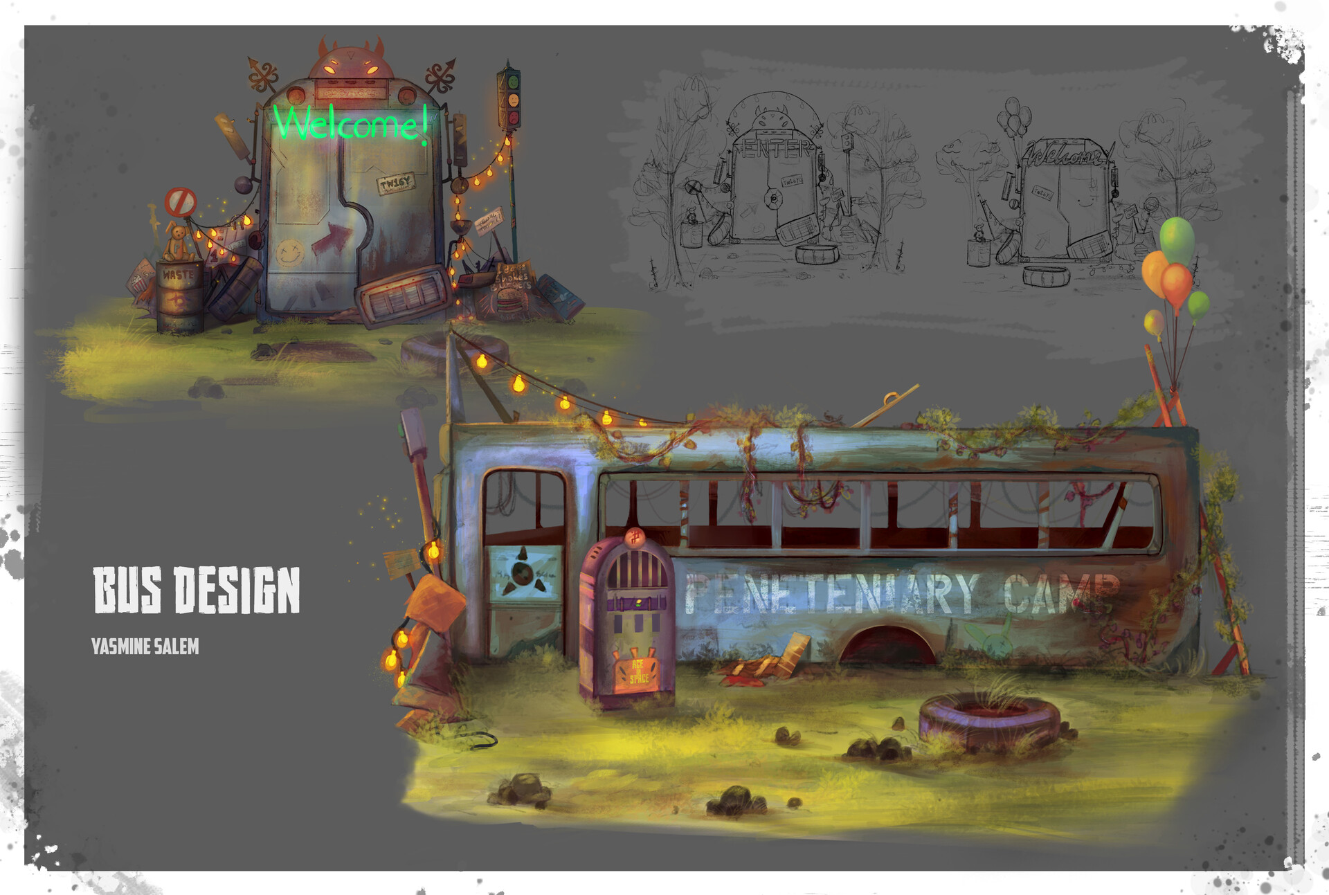 ArtStation - Bus Design