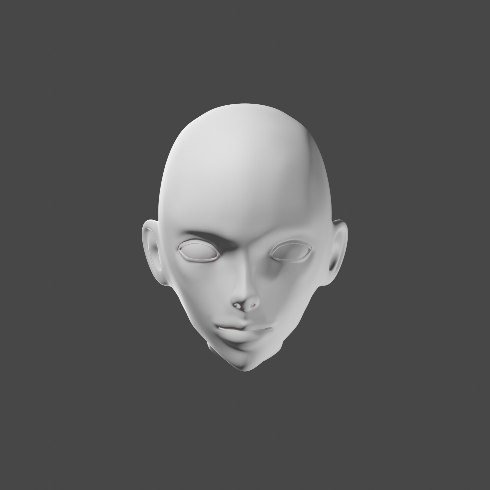 ArtStation - WIP#1 Face Model