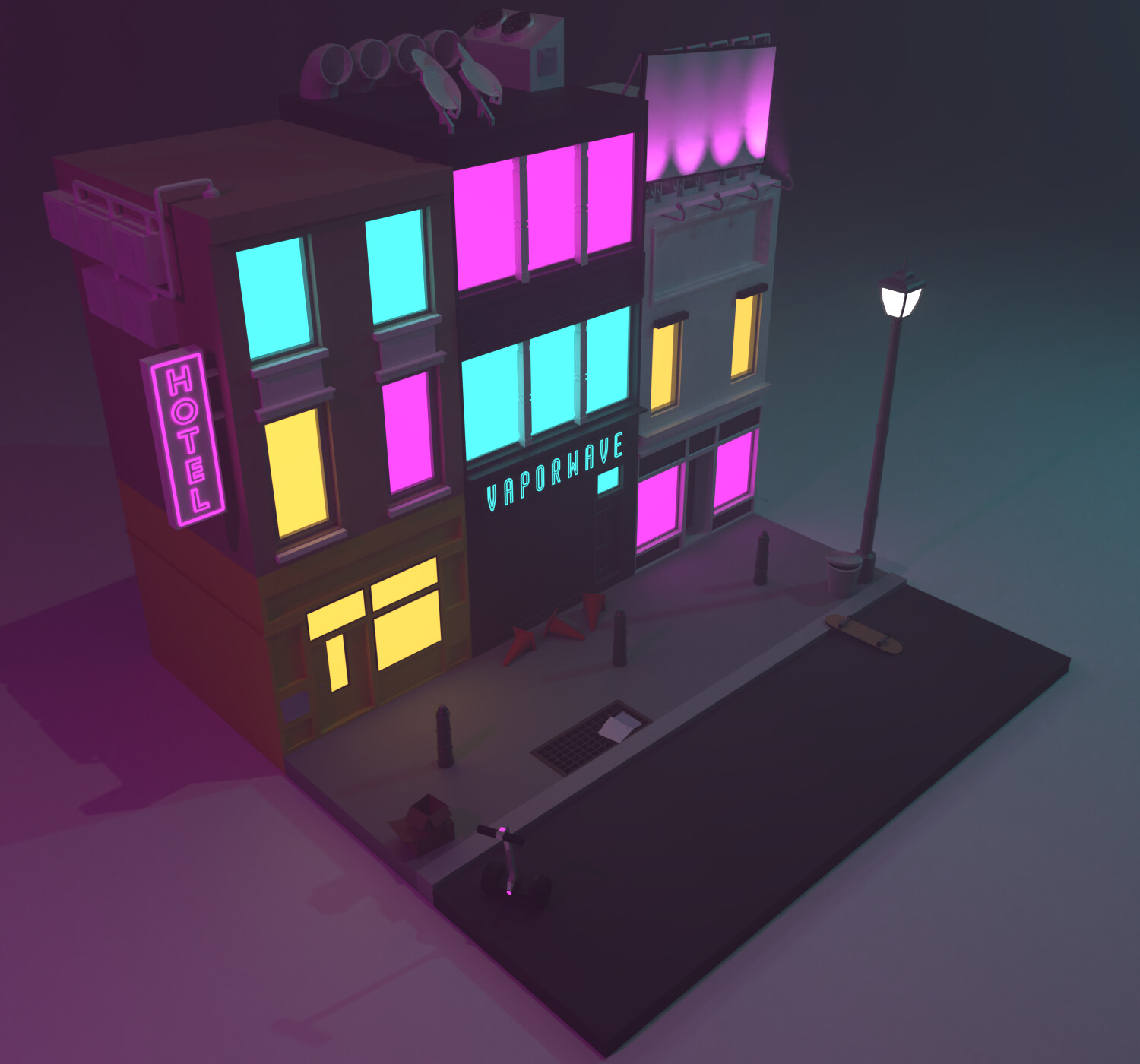 ArtStation - Isometric City