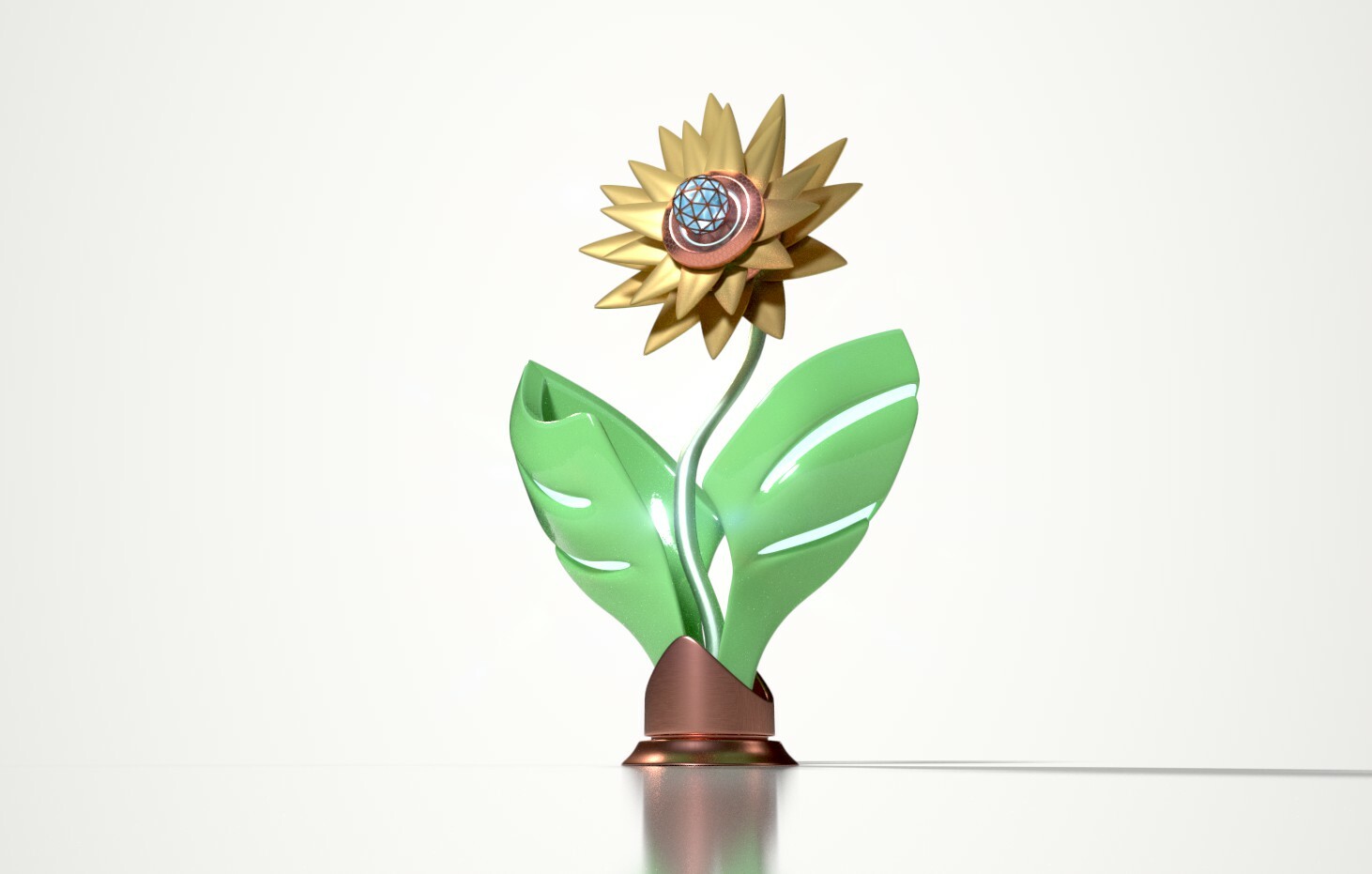 ArtStation - Synthetic Sunflower